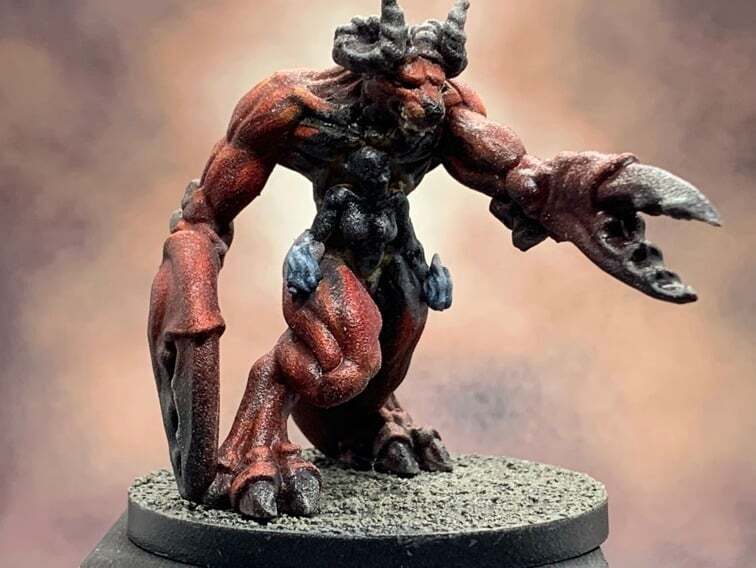 3D printing Claw Handed One - 32 mm scale demon・Cults