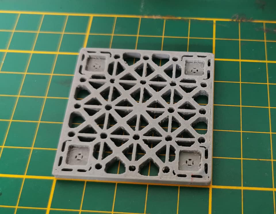 STL file ALIENS SULACO FLOOR TILE 👽 ・3D printer model to download・Cults