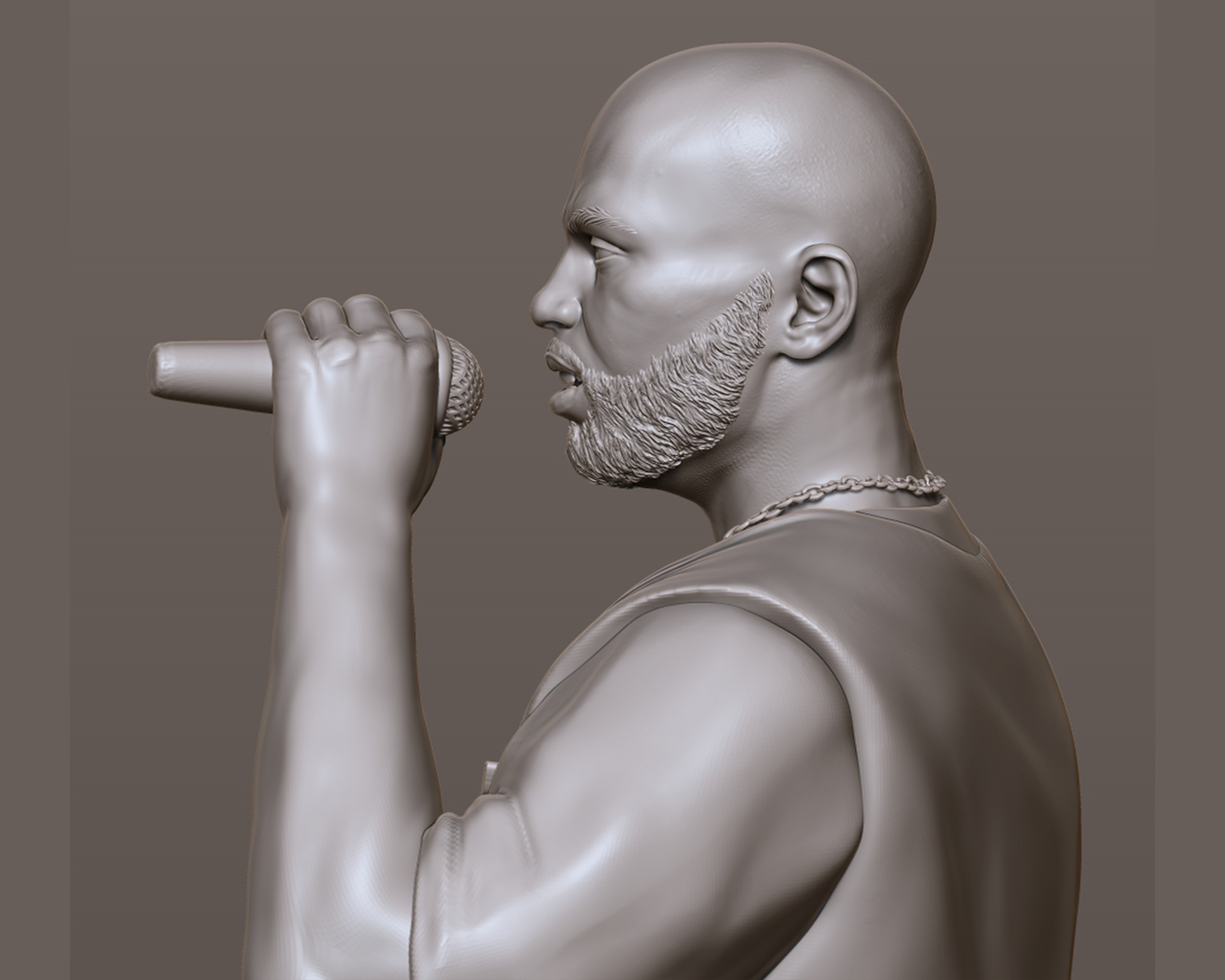 🗿 DMX 3D sculpture 3D print model・ STL File for ・Cults