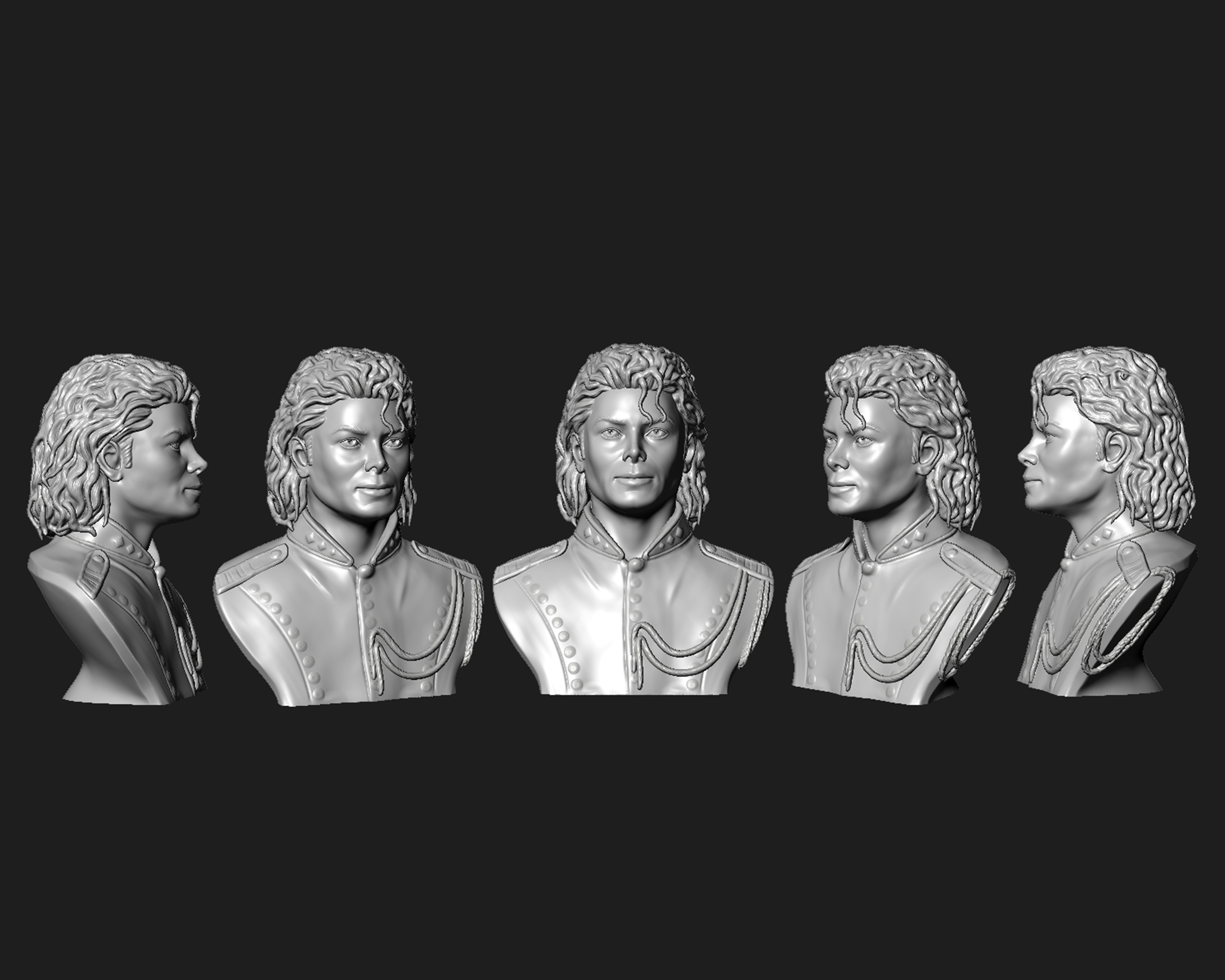 STL file Michael Jackson 3D print model 🗿 (OBJ)・3D printer design to ...