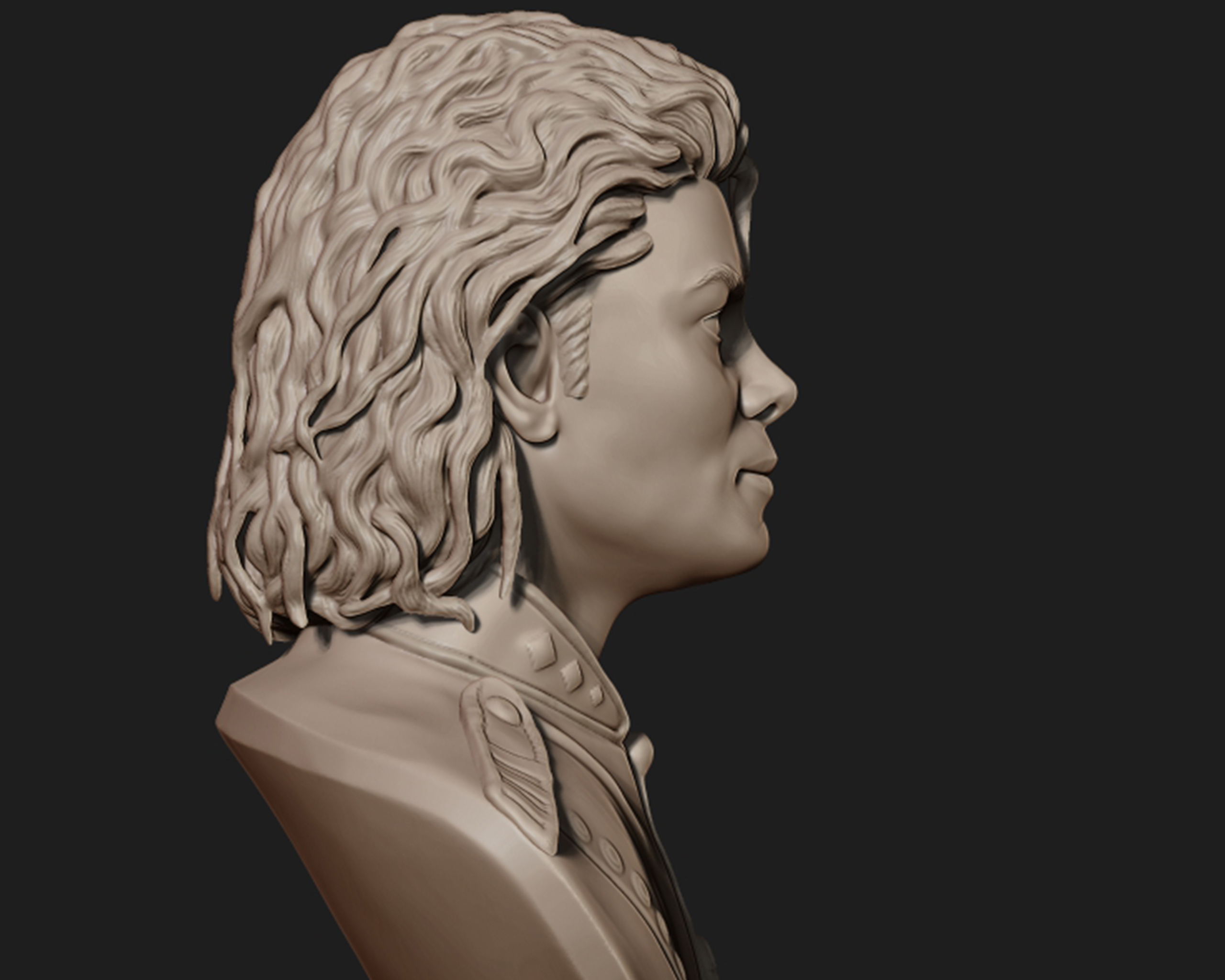 STL file Michael Jackson 3D print model 🗿 (OBJ)・3D printer design to ...
