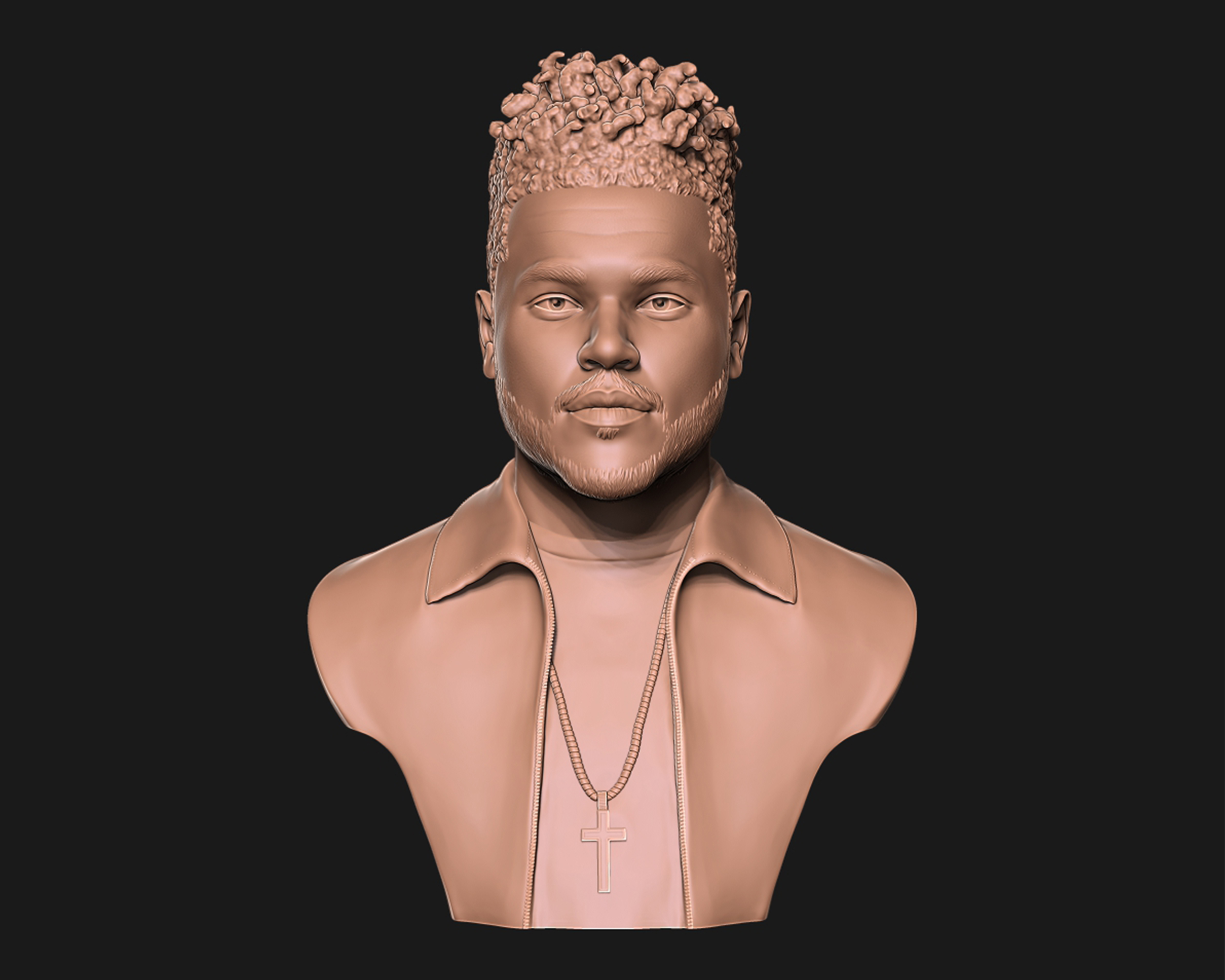 STL file The Weeknd 3D print model 🗿 (OBJ)・3D printer design to ...