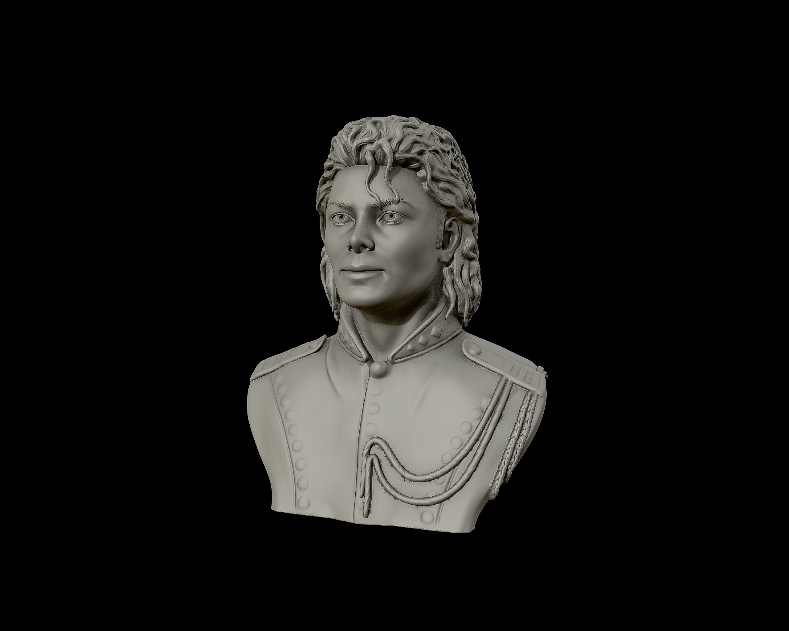 STL file Michael Jackson 3D print model 🗿 (OBJ)・3D printer design to ...