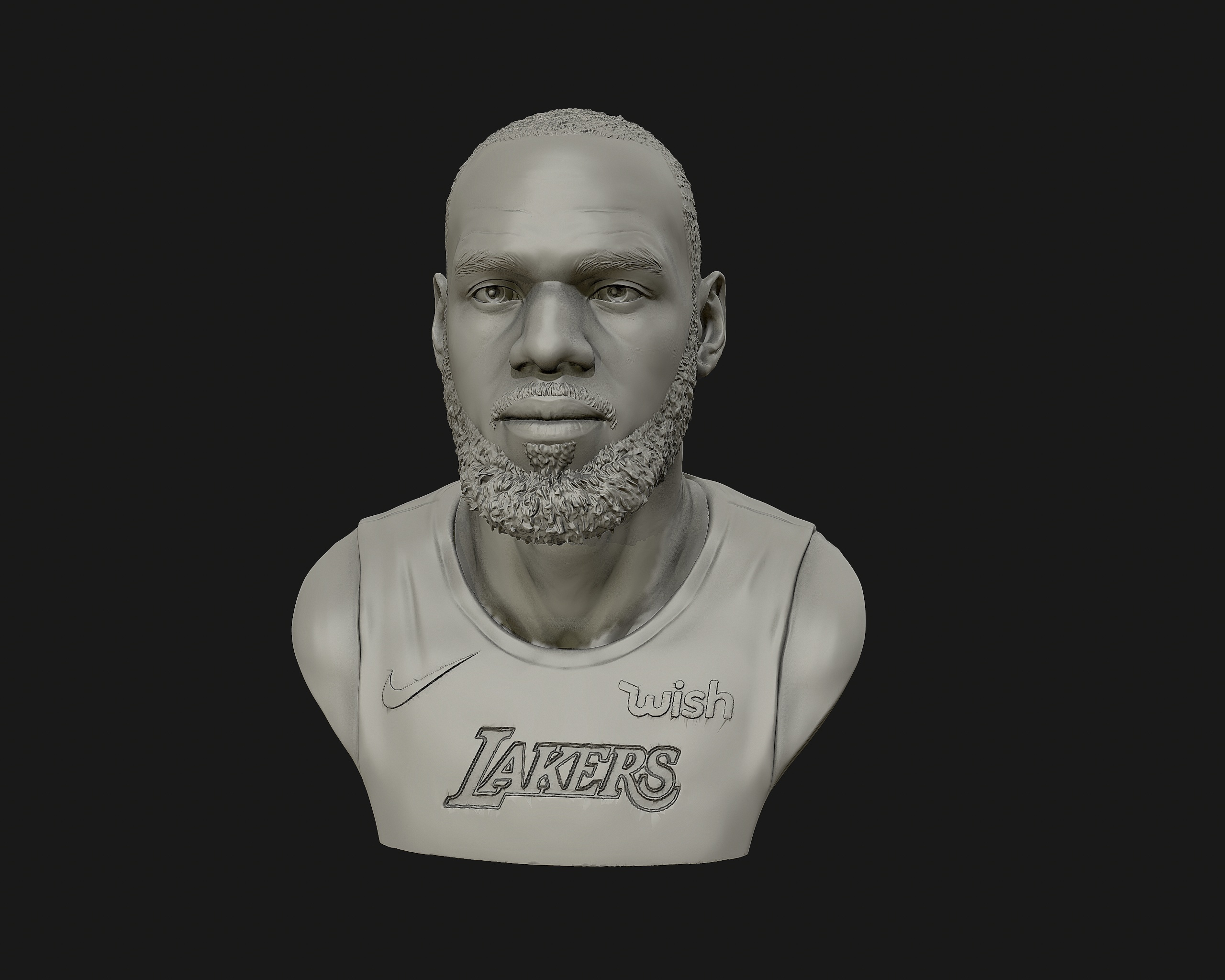 🇯🇪 Lebron James in Lakers jersey Ready to 3D print・ STL File for ・Cults