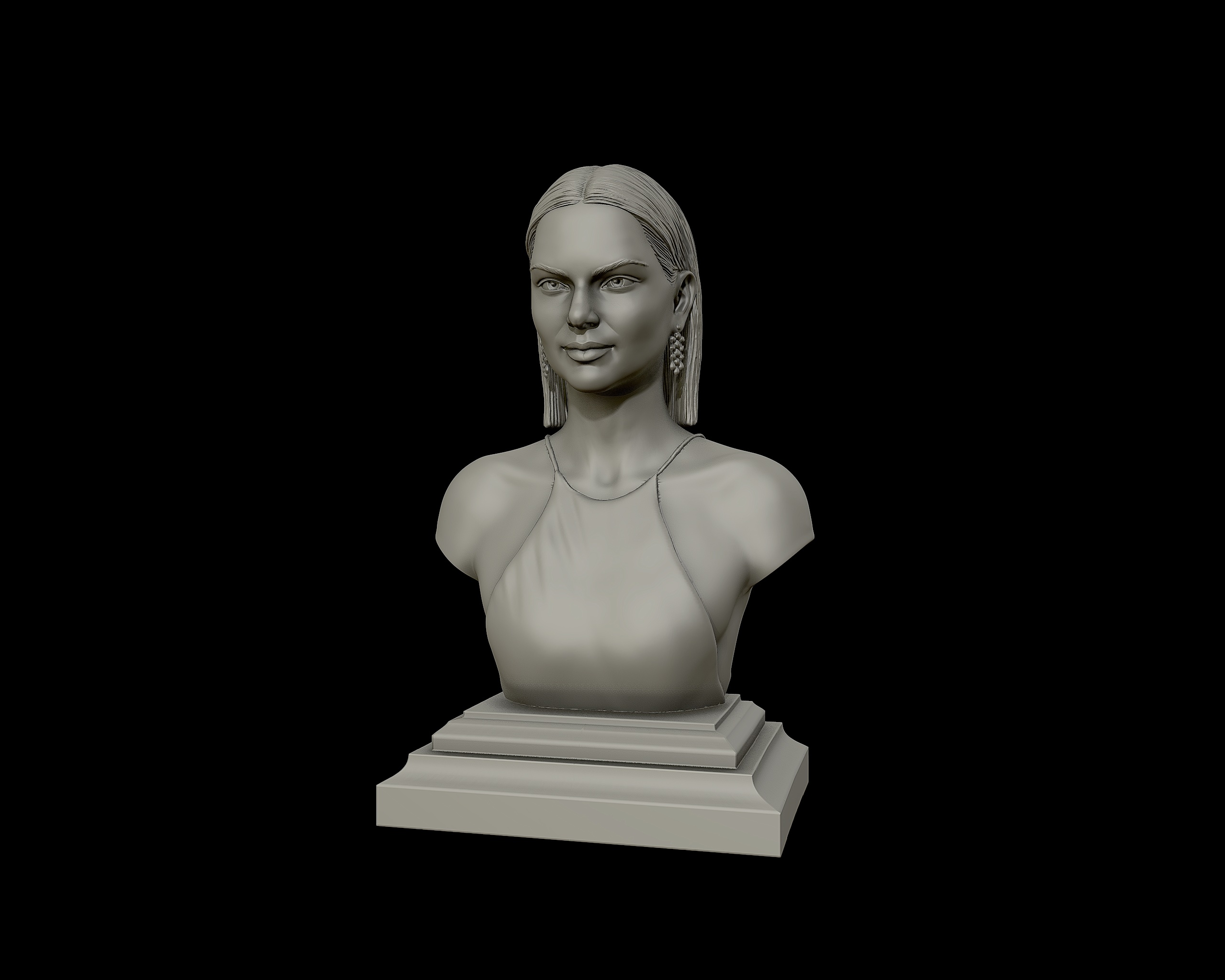 STL file Kendall Jenner 3D print model 🎨 (OBJ)・3D print design to ...