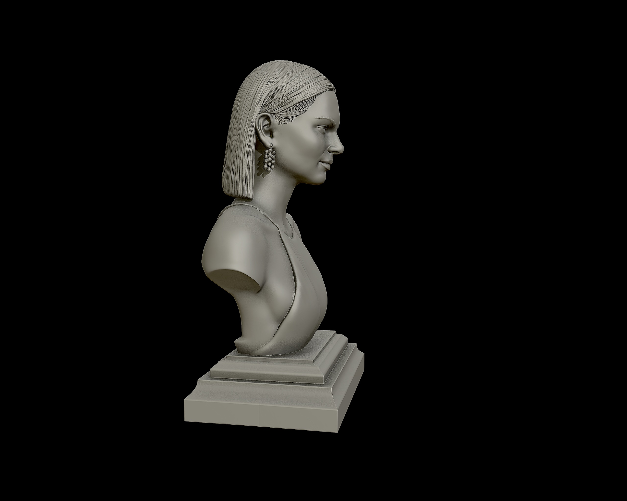 STL file Kendall Jenner 3D print model 🎨 (OBJ)・3D print design to ...