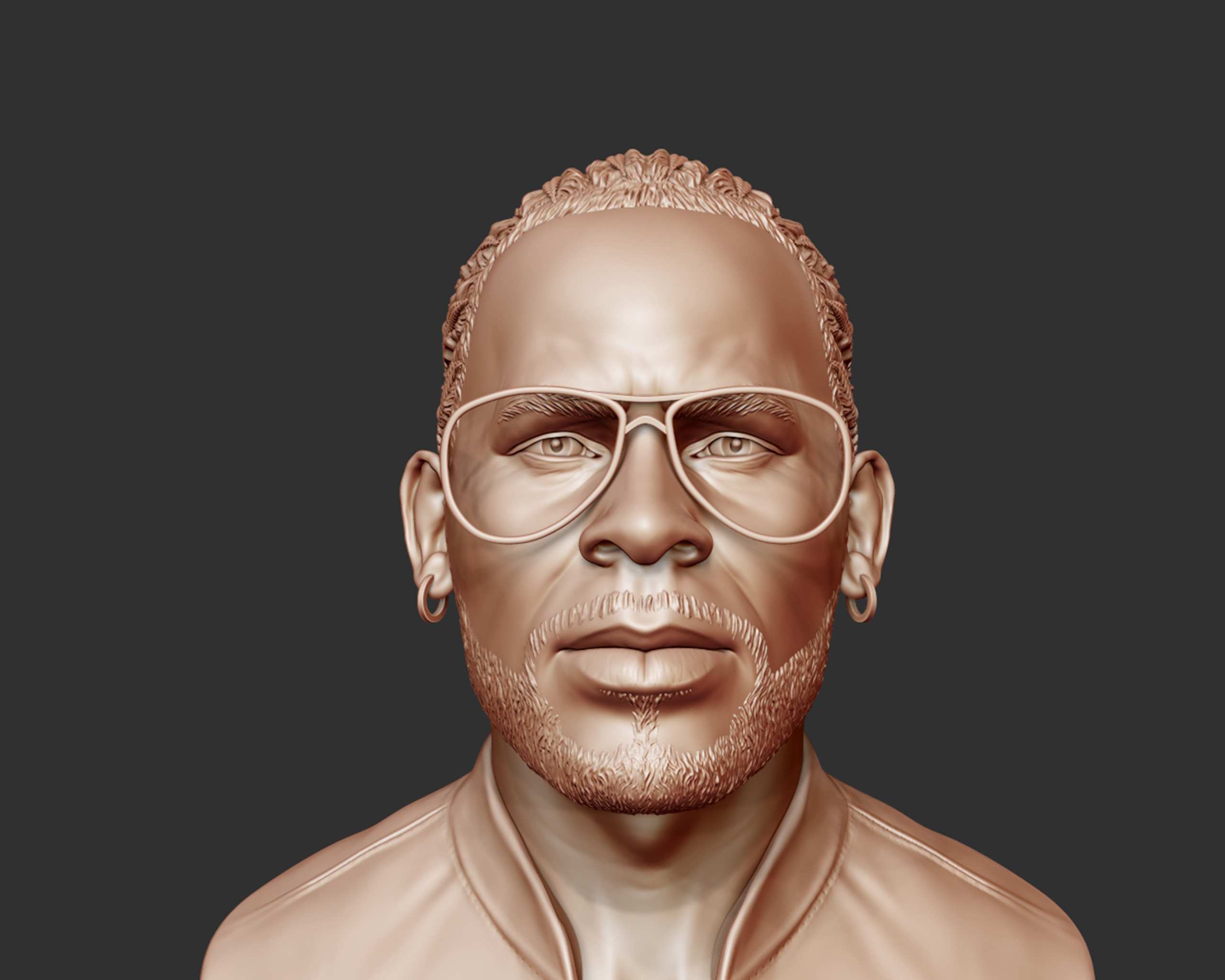 STL file R Kelly portrait sculpture 🗿 (OBJ)・Model to download and 3D ...