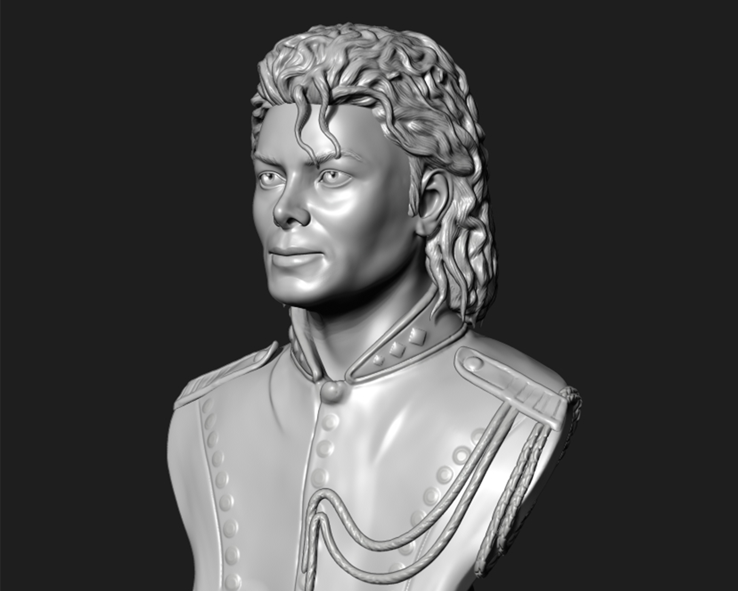 STL file Michael Jackson 3D print model 🗿 (OBJ)・3D printer design to ...