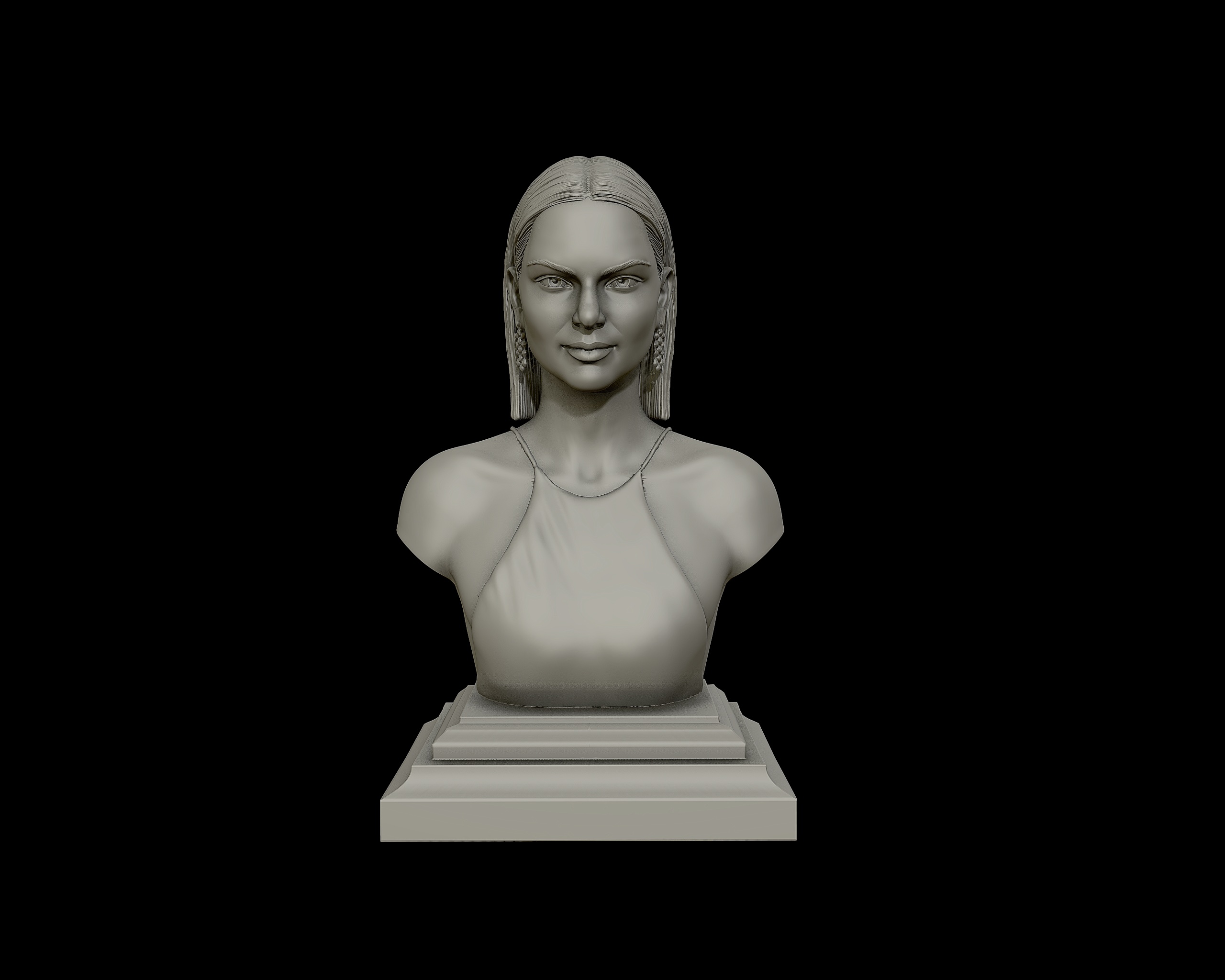 STL file Kendall Jenner 3D print model 🎨 (OBJ)・3D print design to ...