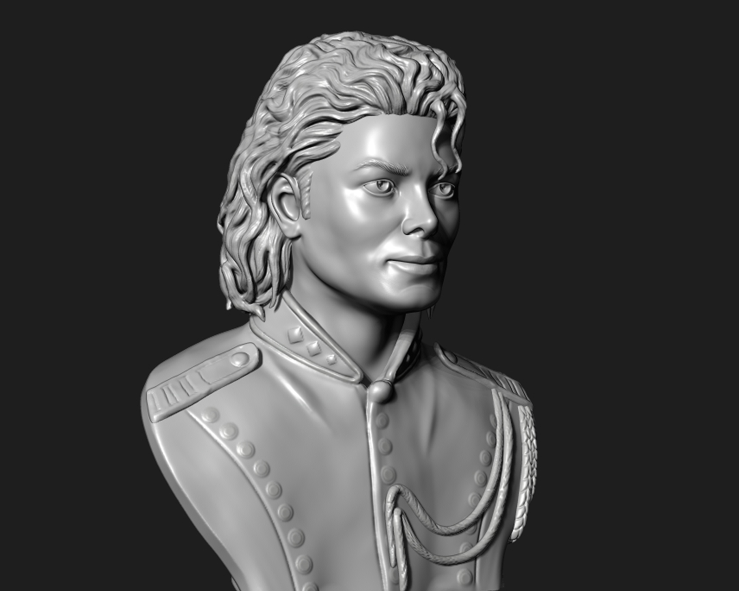 STL file Michael Jackson 3D print model 🗿 (OBJ)・3D printer design to ...