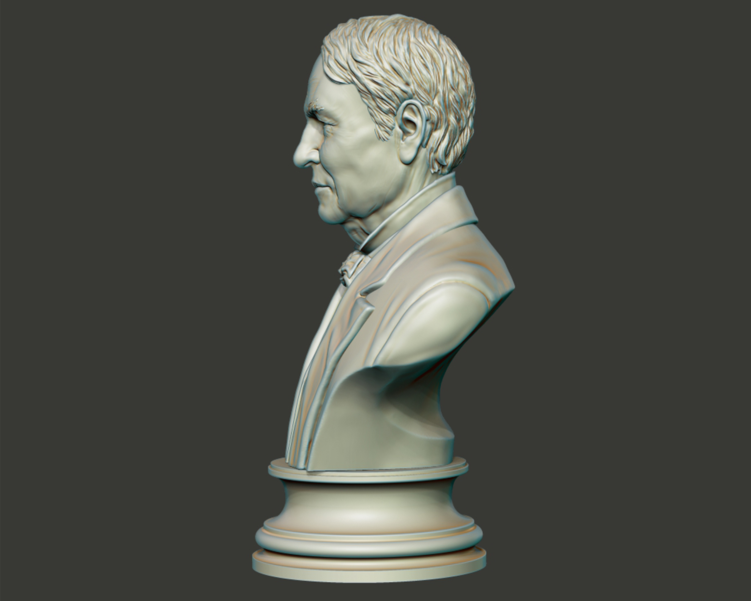 STL file Thomas Edison 3D print model 🗿 (OBJ)・3D printer model to ...