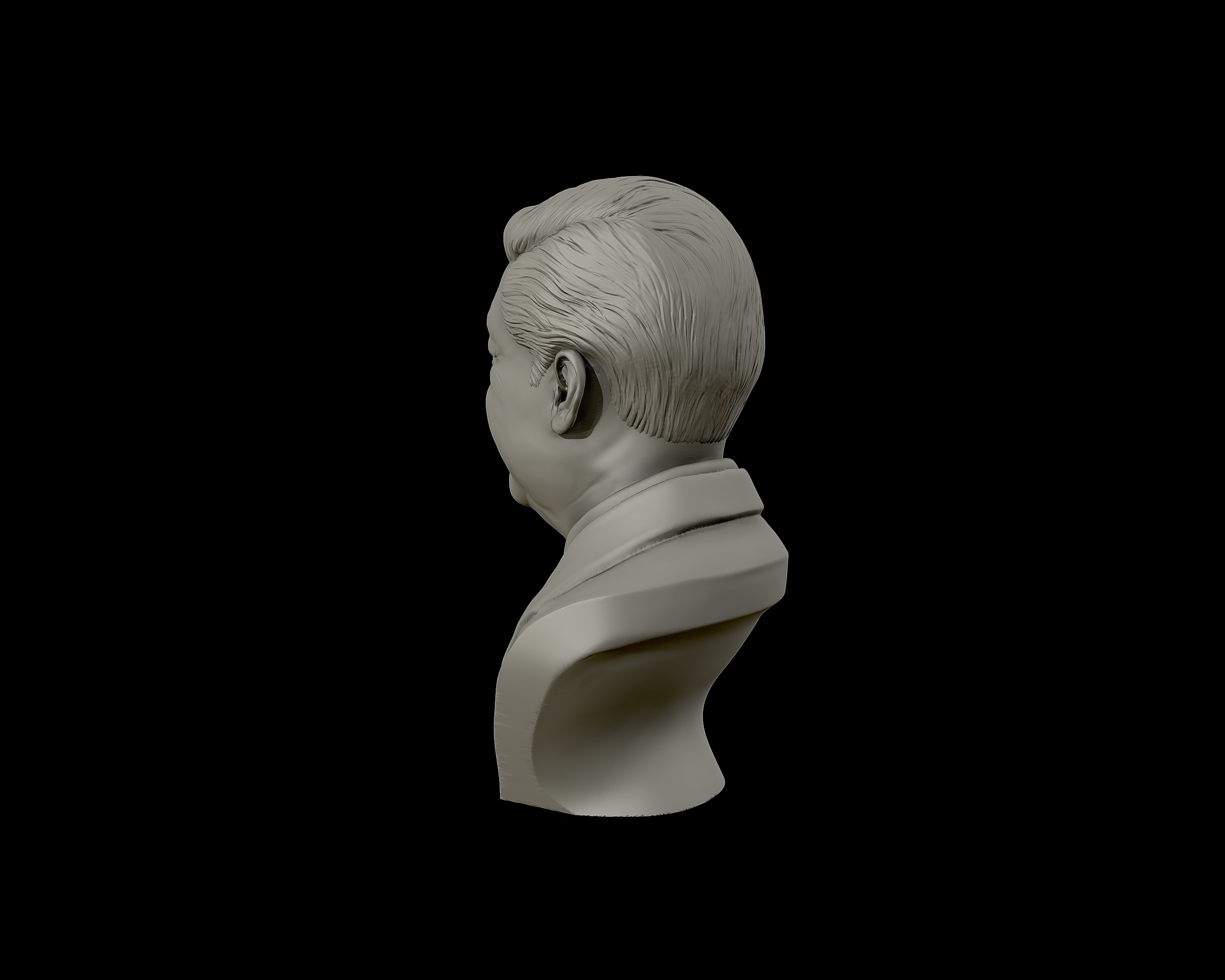 Файл STL Xi Jinping 3D Portrait Sculpture 🗿 (OBJ)・3D-печатный дизайн ...