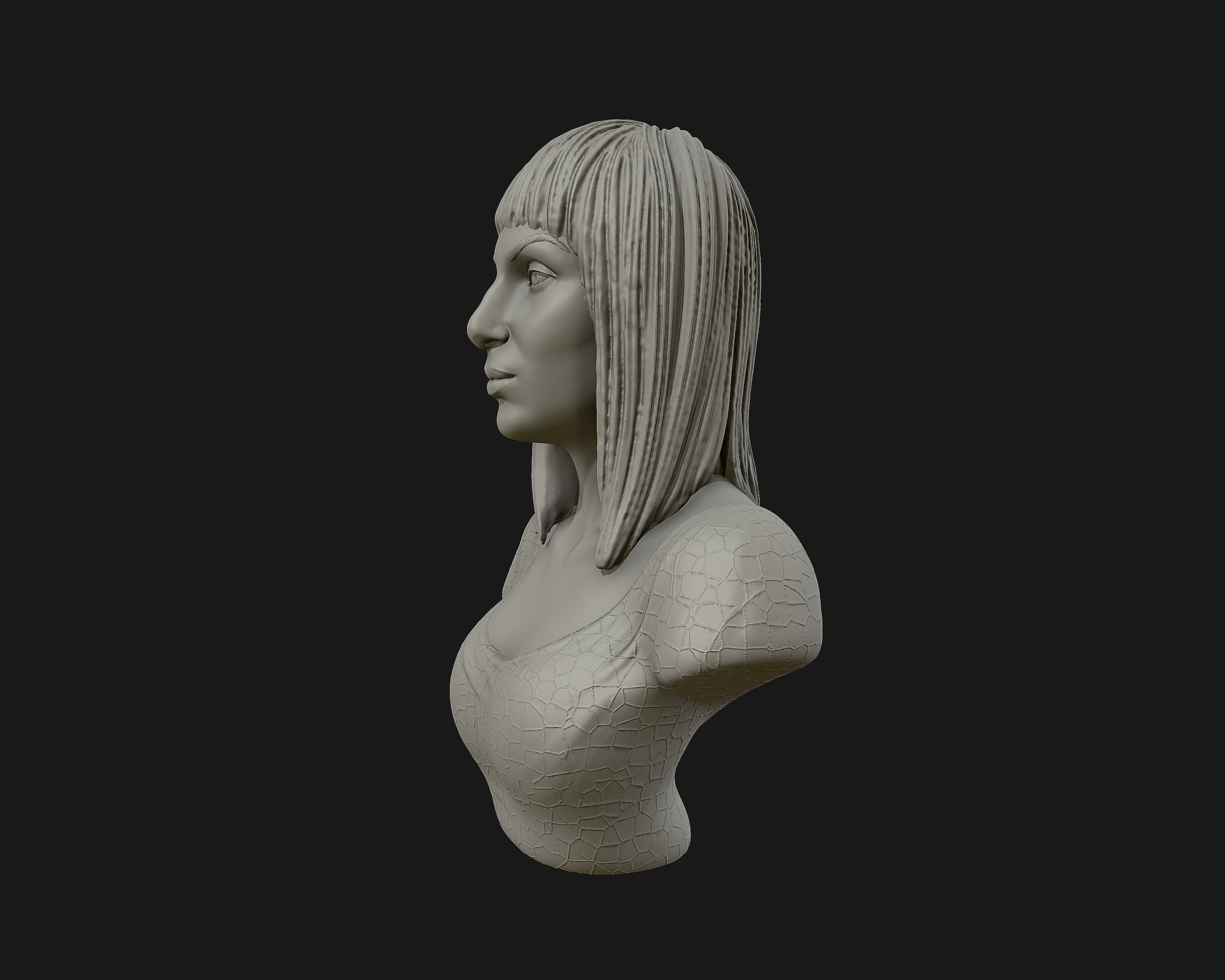 Fichier STL Cher portrait sculpture prêt à être imprimé en 3D Modèle d ...