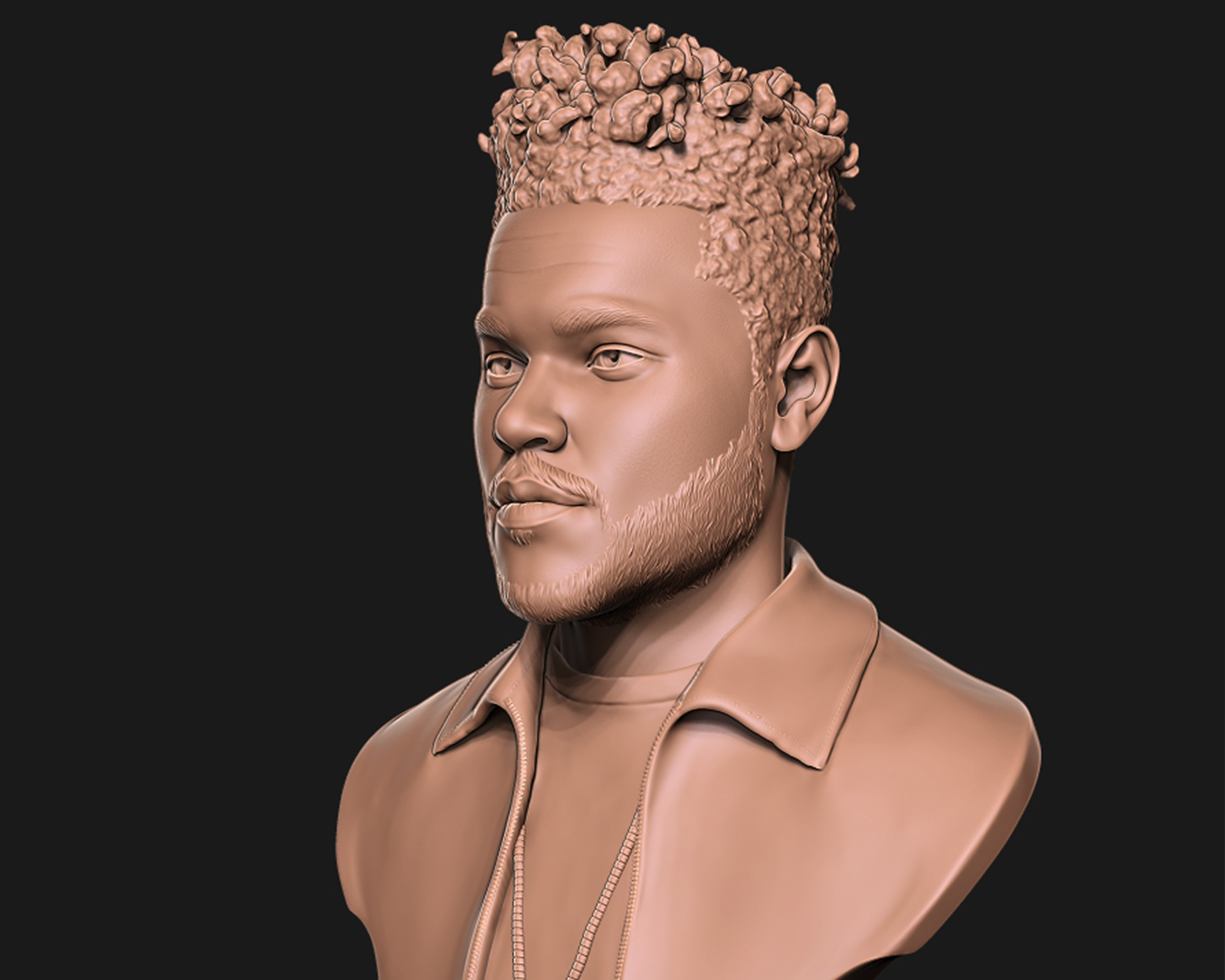 STL file The Weeknd 3D print model 🗿 (OBJ)・3D printer design to ...