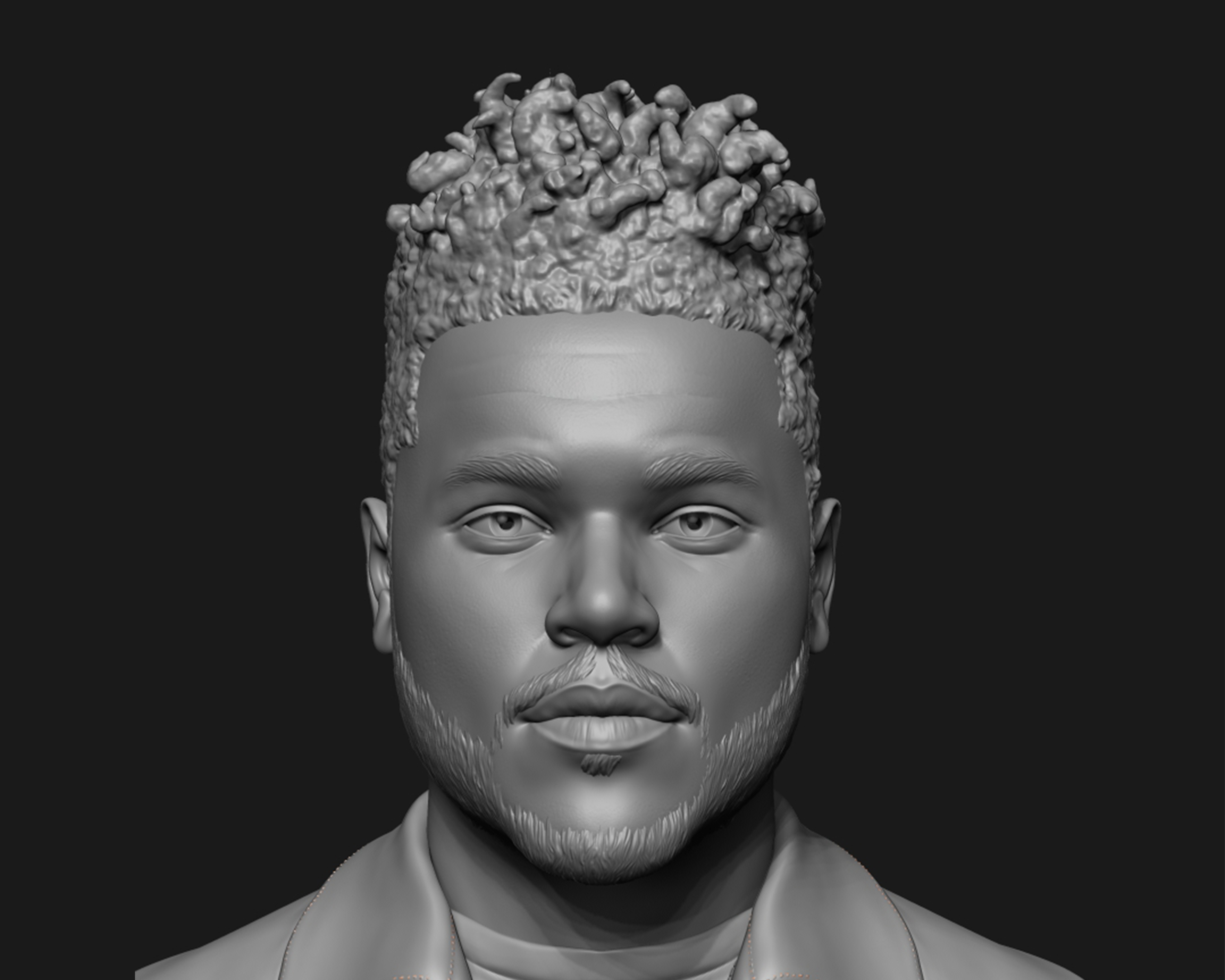 STL file The Weeknd 3D print model 🗿 (OBJ)・3D printer design to ...