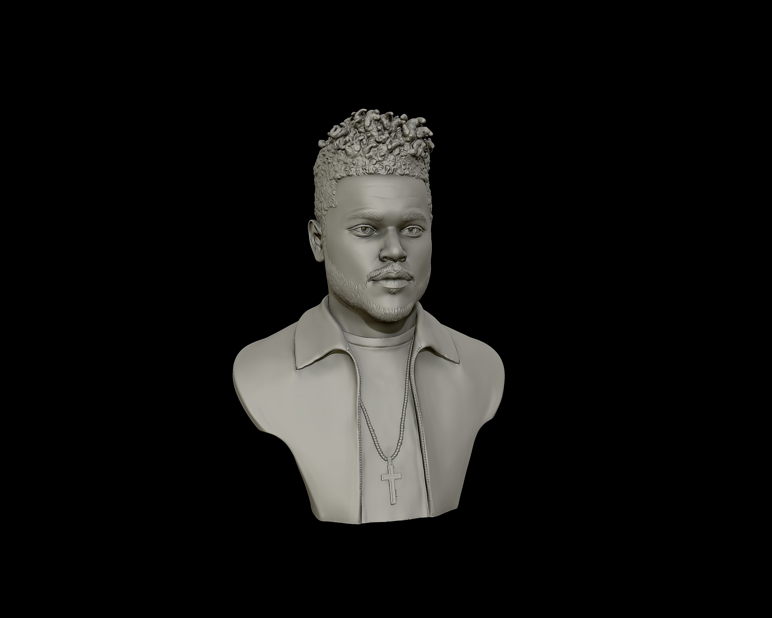 STL file The Weeknd 3D print model 🗿 (OBJ)・3D printer design to ...