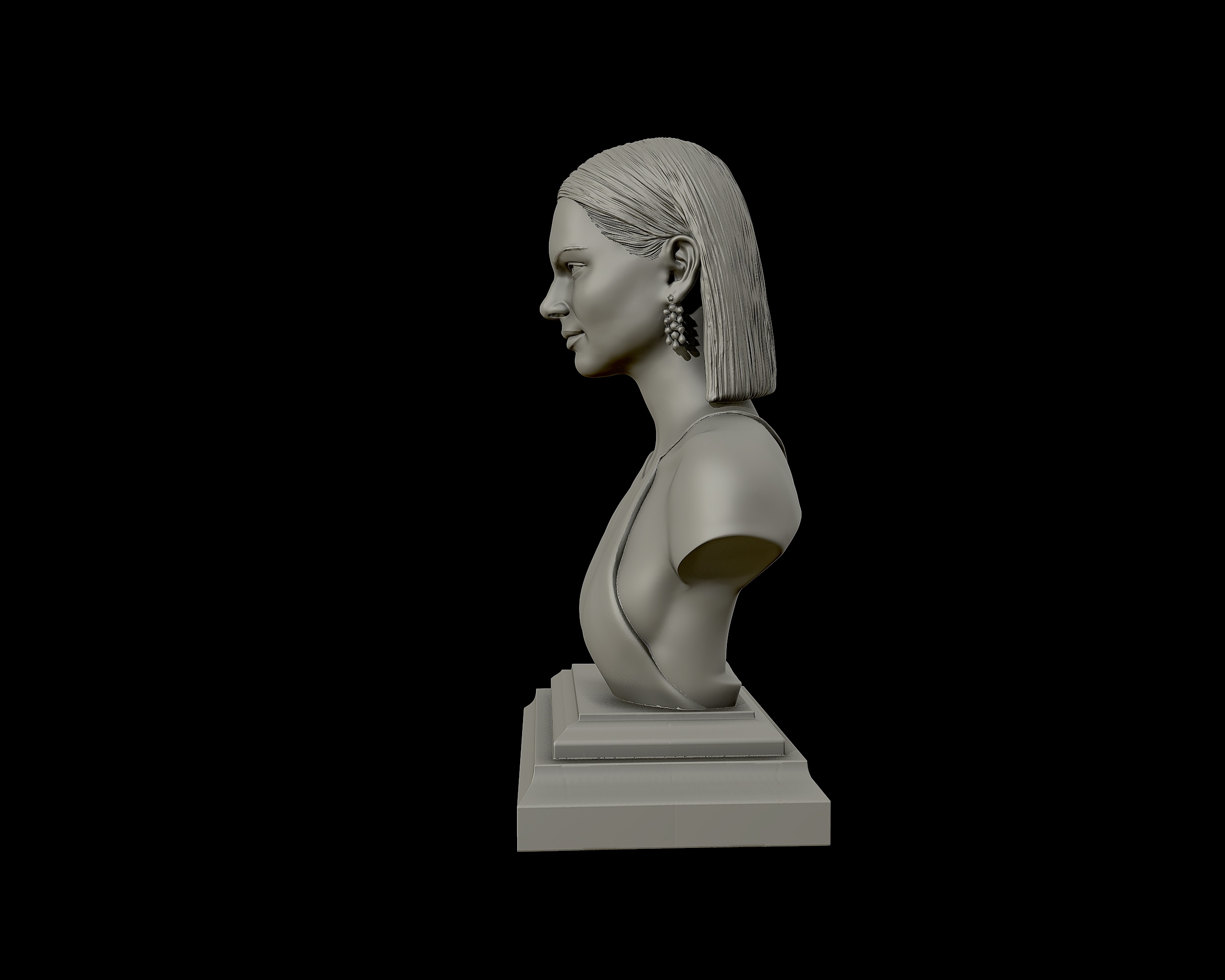 STL file Kendall Jenner 3D print model 🎨 (OBJ)・3D print design to ...