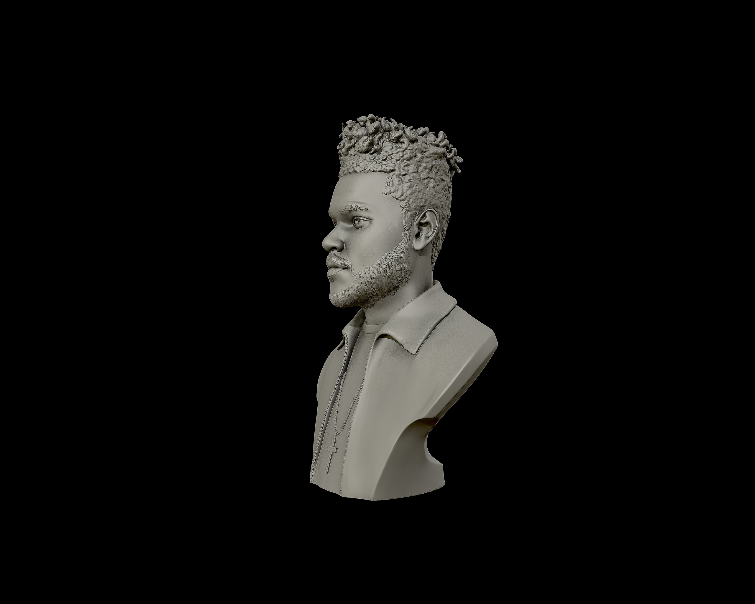STL file The Weeknd 3D print model 🗿 (OBJ)・3D printer design to ...