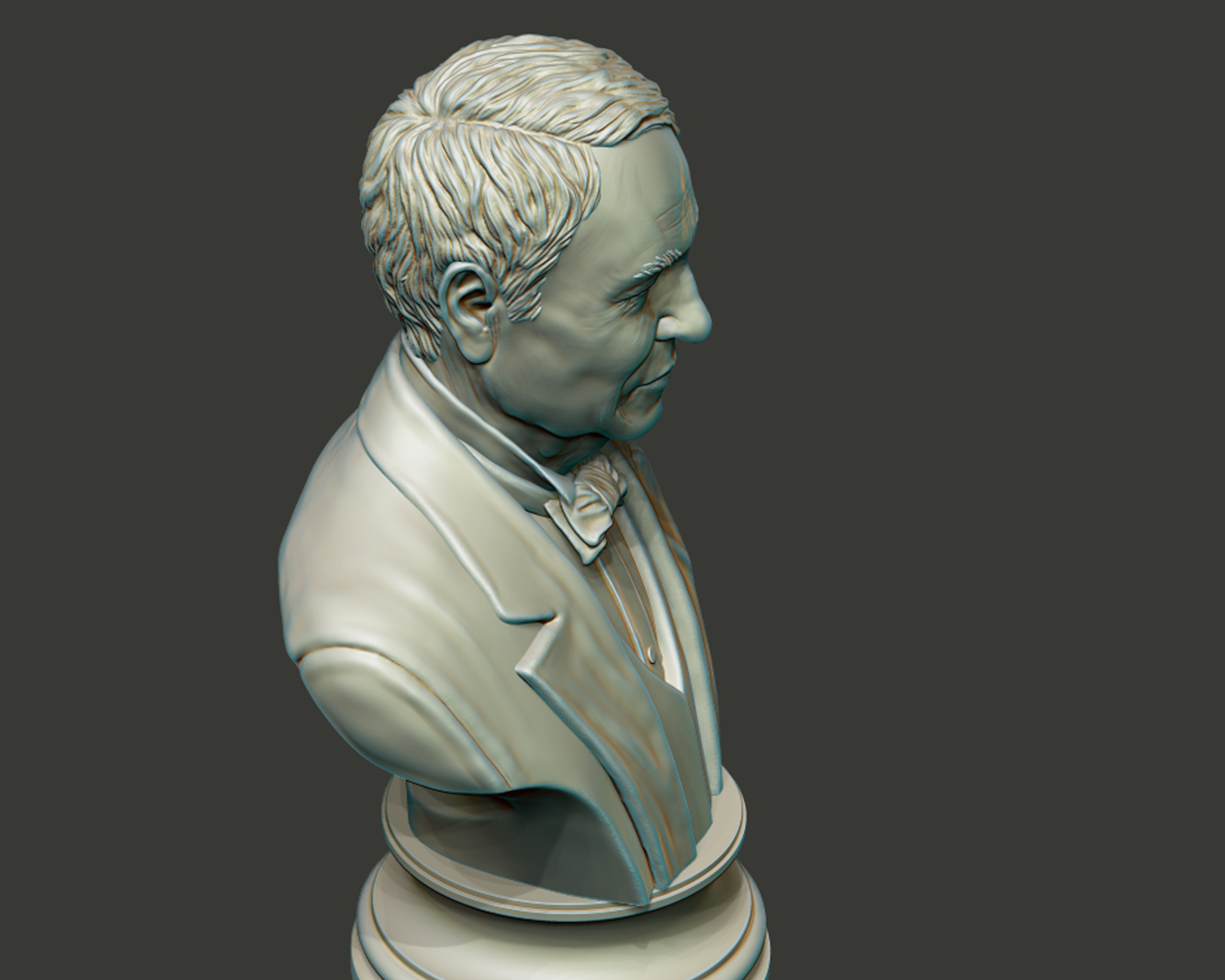 STL file Thomas Edison 3D print model 🗿 (OBJ)・3D printer model to ...