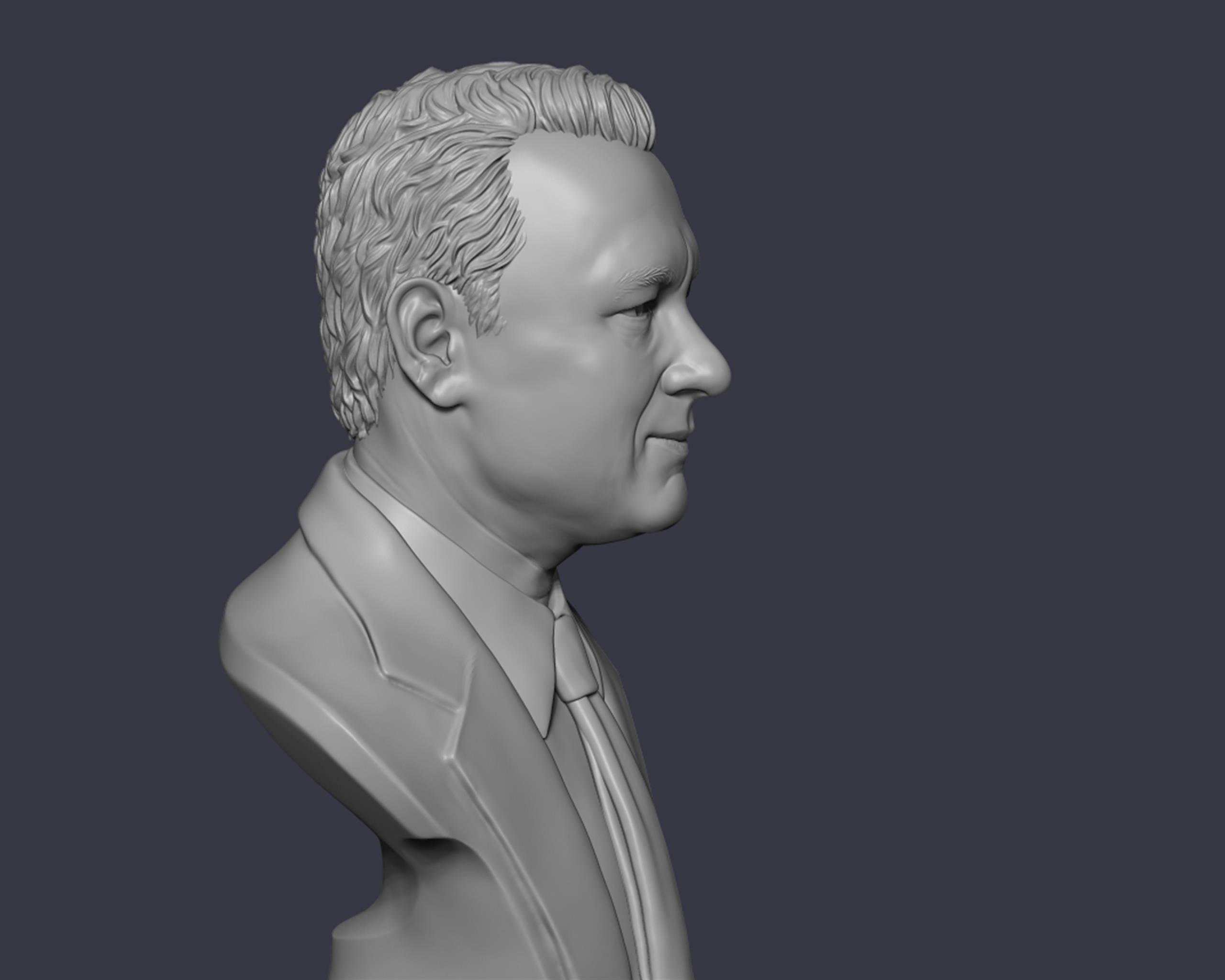 STL file Tom Hanks 3D print model 🗿 (OBJ)・3D printing design to ...