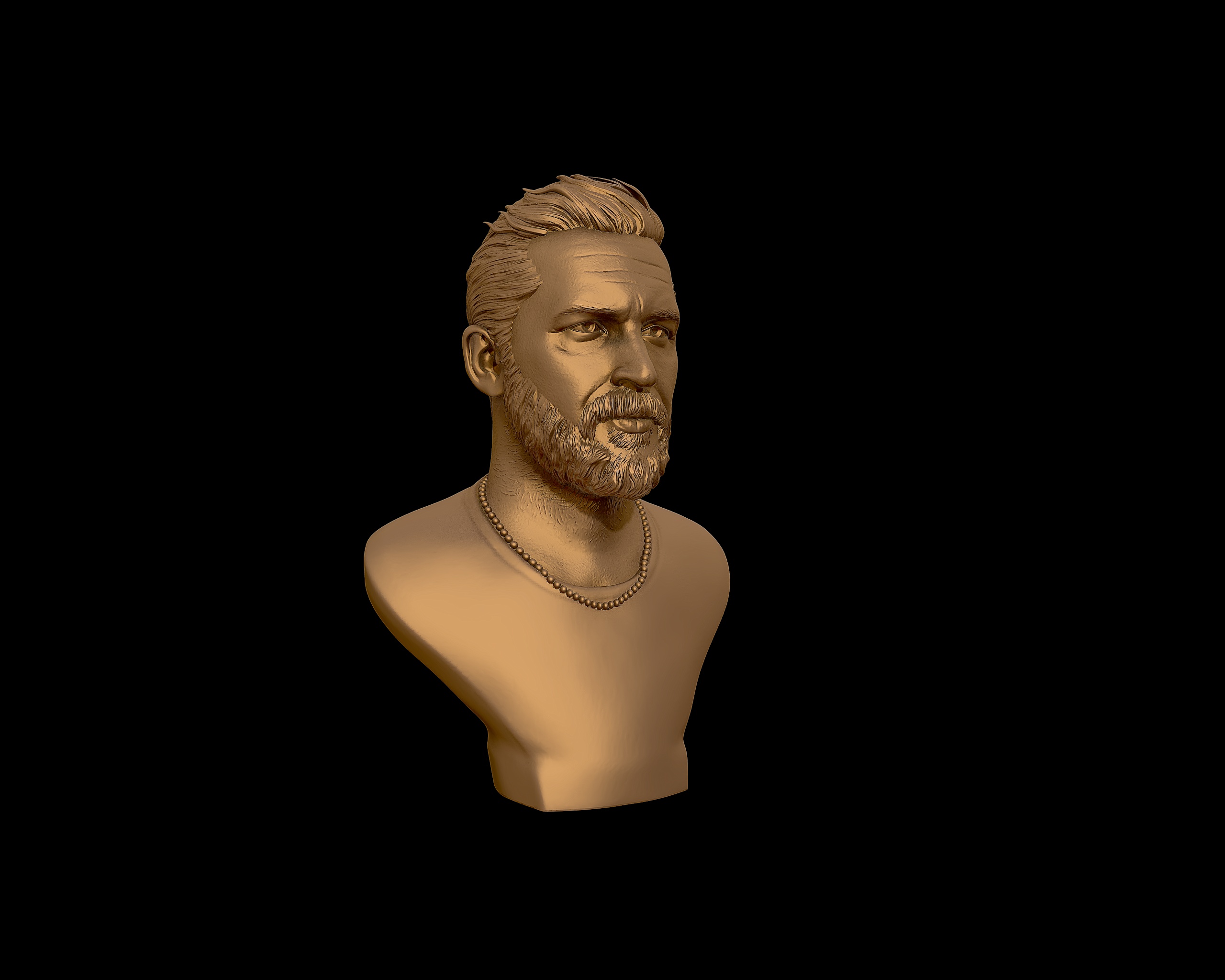 STL file Tom Hardy bust sculpture 3D print model 👤 (OBJ and DXF)・3D ...