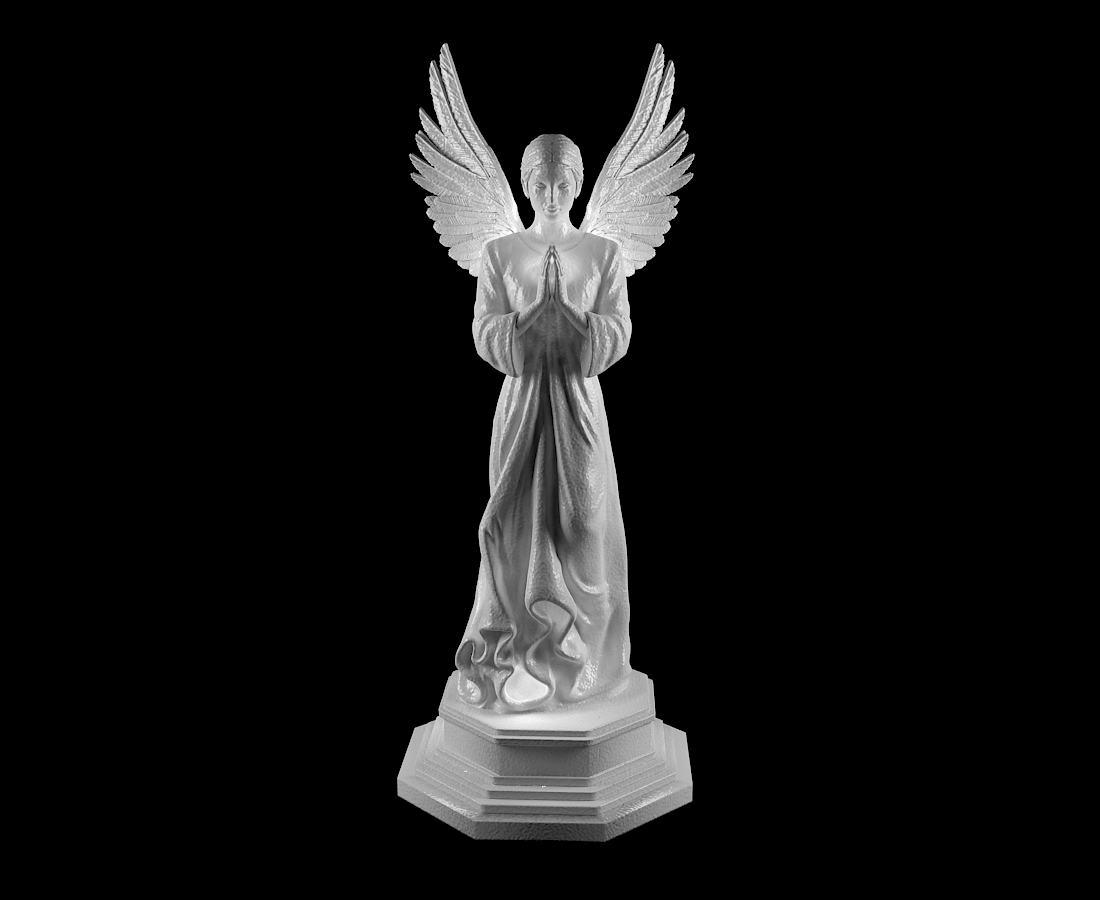 STL file Angel 3D model sculpture 👼 (OBJ)・3D printable model to ...