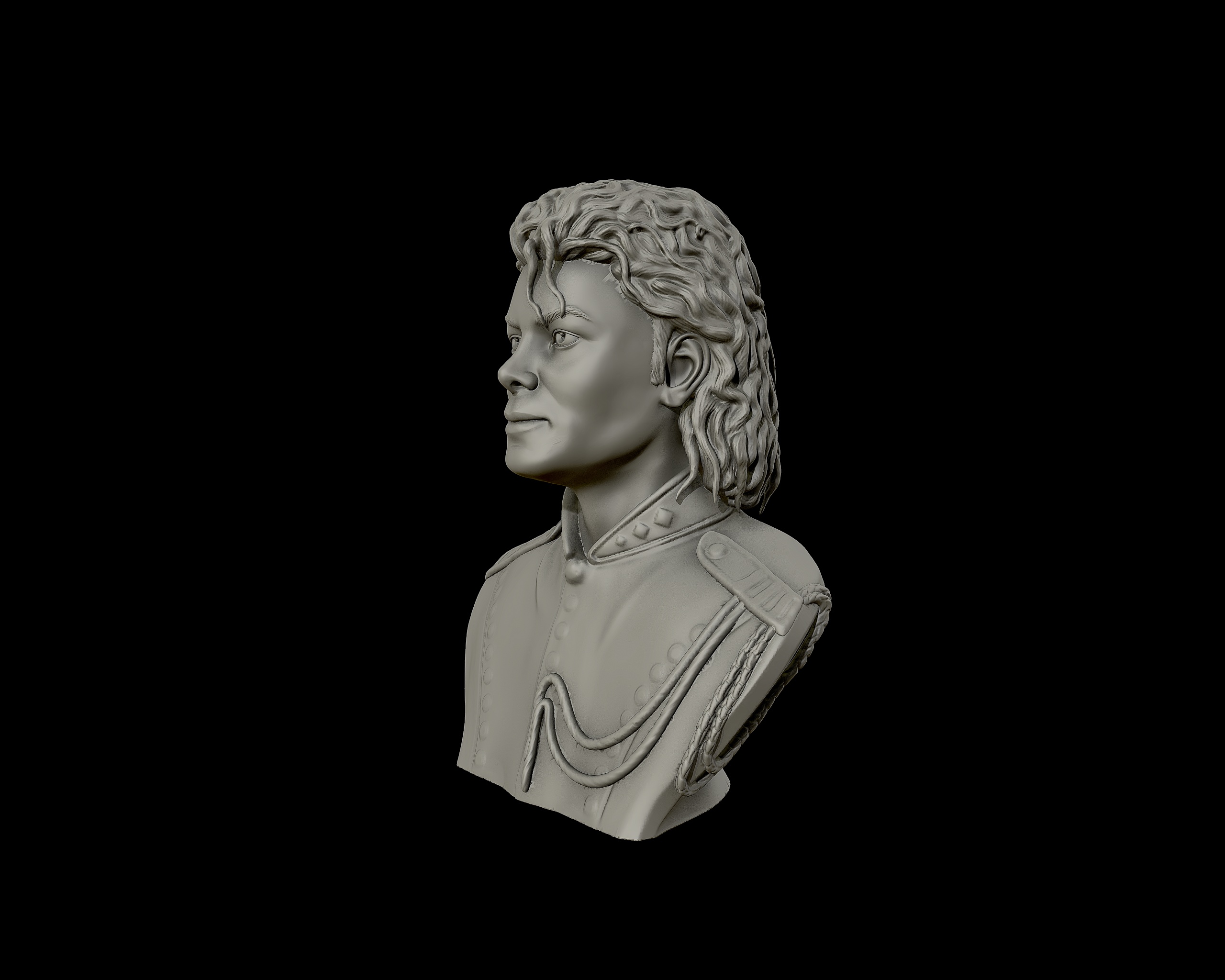 STL file Michael Jackson 3D print model 🗿 (OBJ)・3D printer design to ...