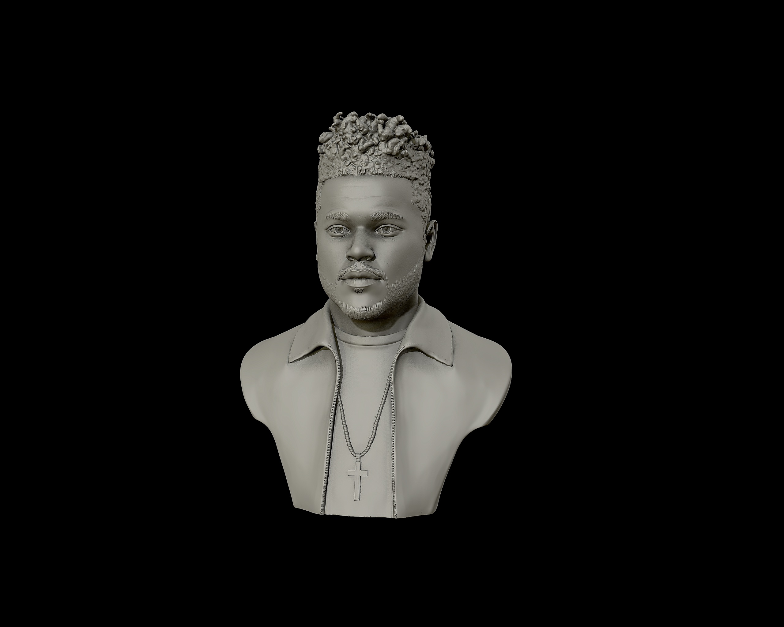 arquivo STL The Weeknd 3D print model 🗿 (OBJ)・design para impressora 3D ...