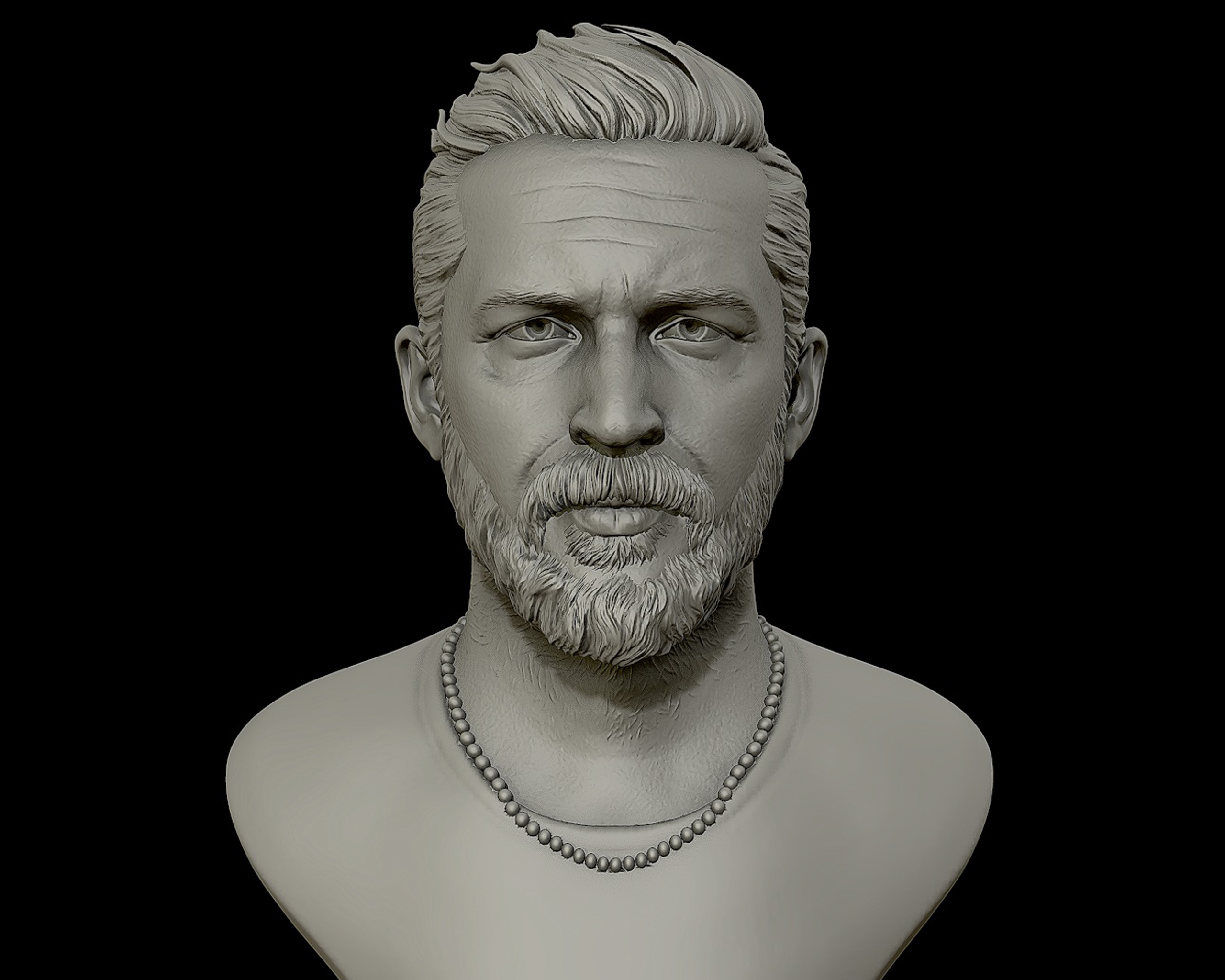 STL file Tom Hardy bust sculpture 3D print model 👤 (OBJ and DXF)・3D ...