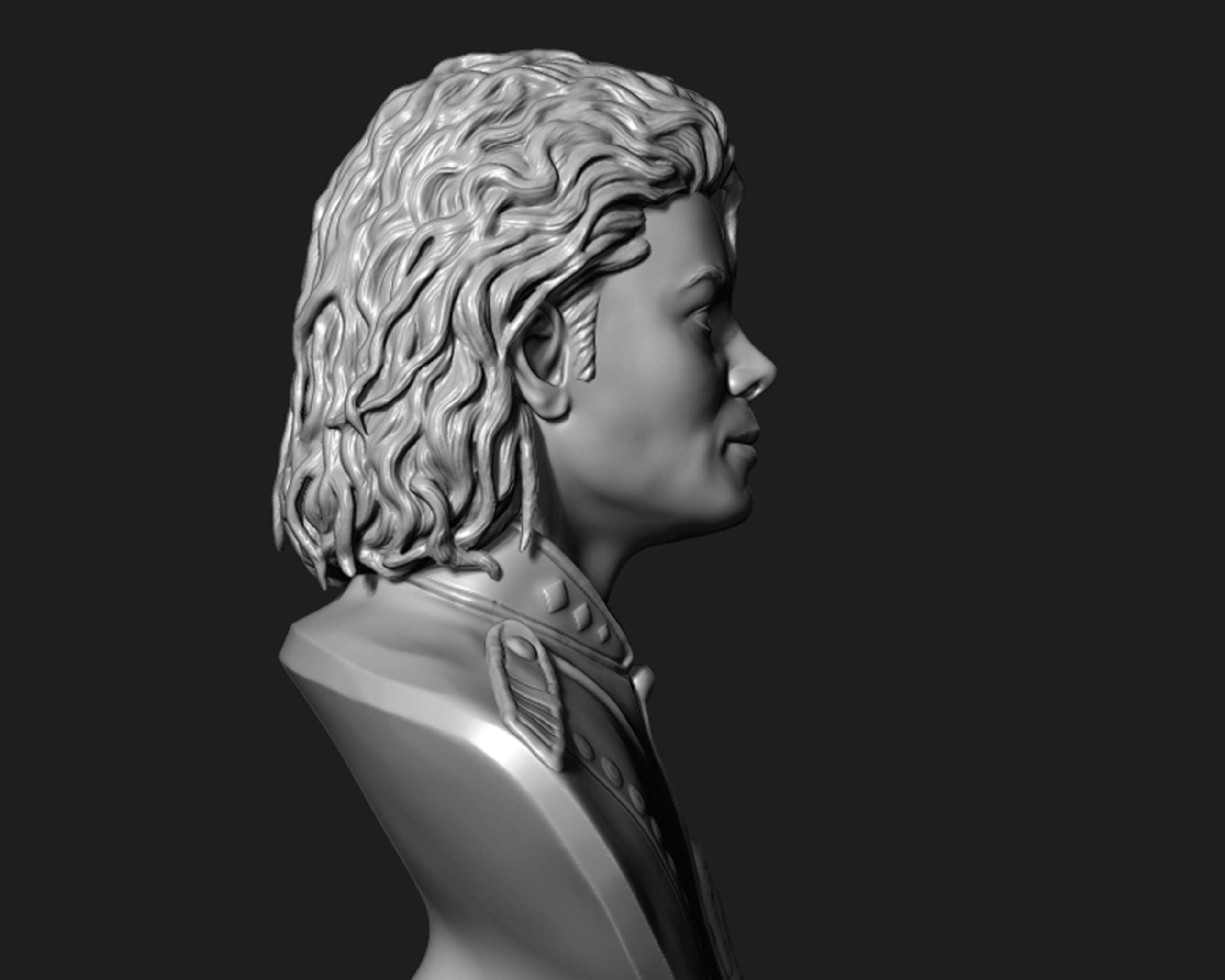 STL file Michael Jackson 3D print model 🗿 (OBJ)・3D printer design to ...