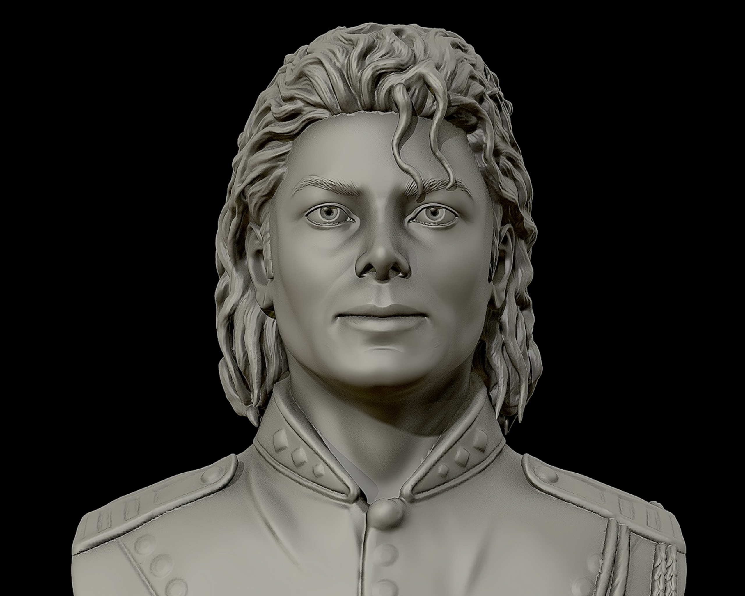 STL file Michael Jackson 3D print model 🗿・3D printer design to download ...