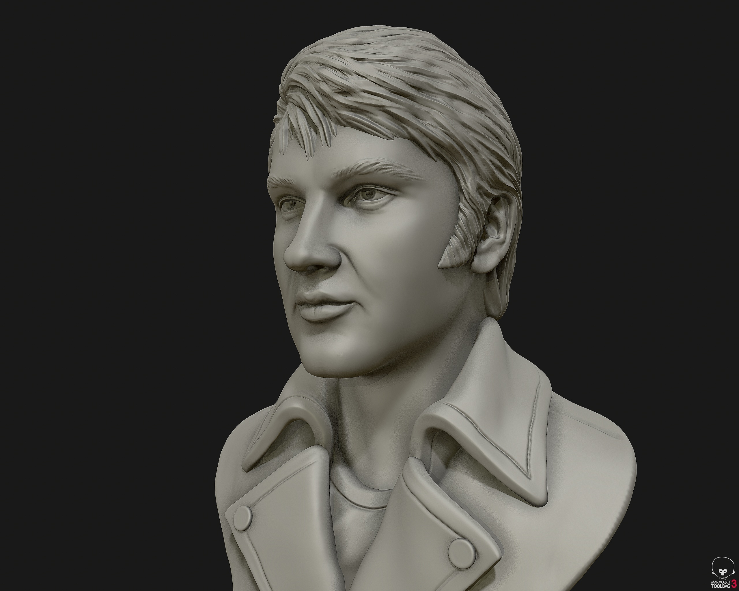 🗿 Elvis Presley sculpture Ready to Print 3D print model・ STL File for ...