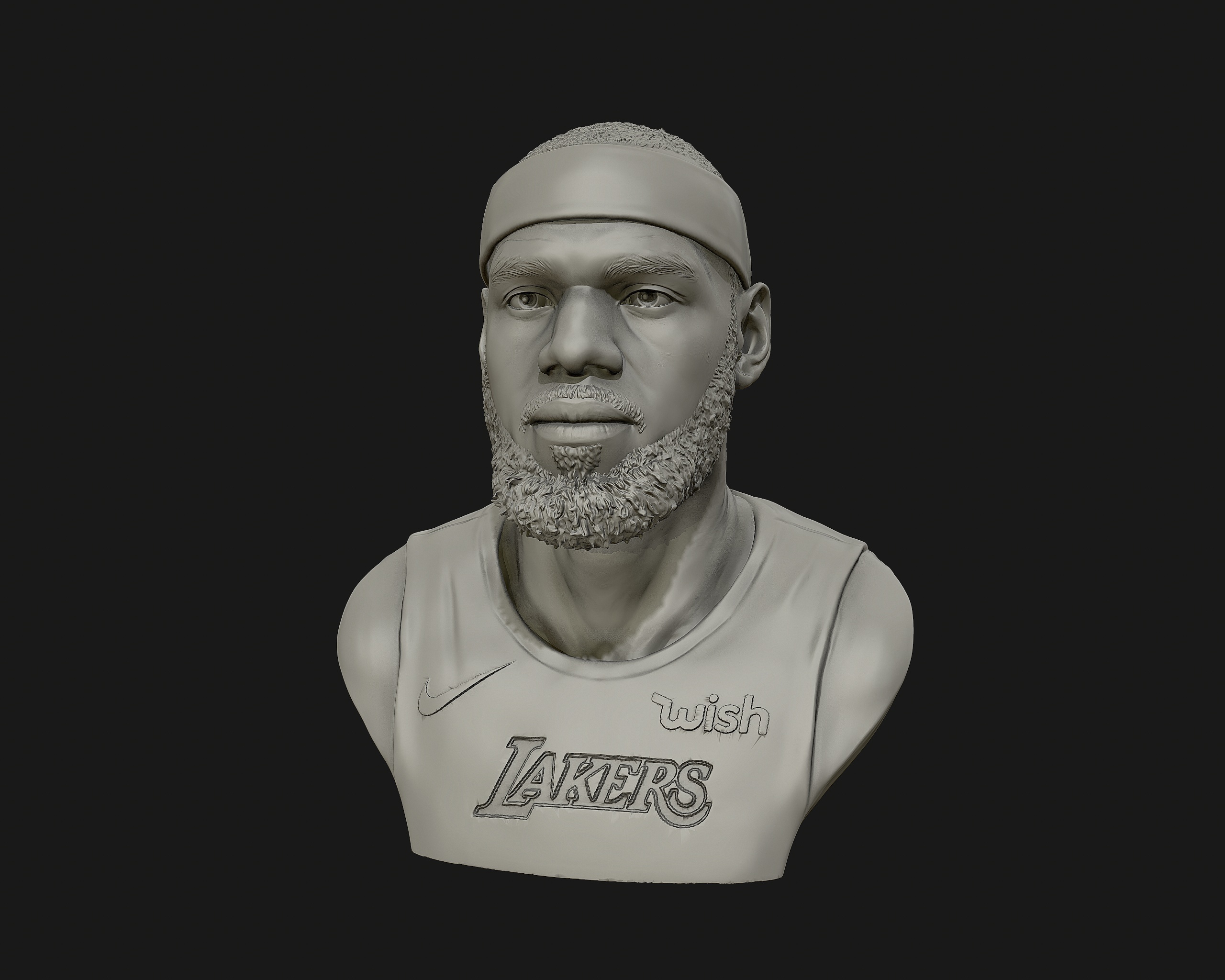 🇯🇪 Lebron James in Lakers jersey Ready to 3D print・ STL File for ・Cults