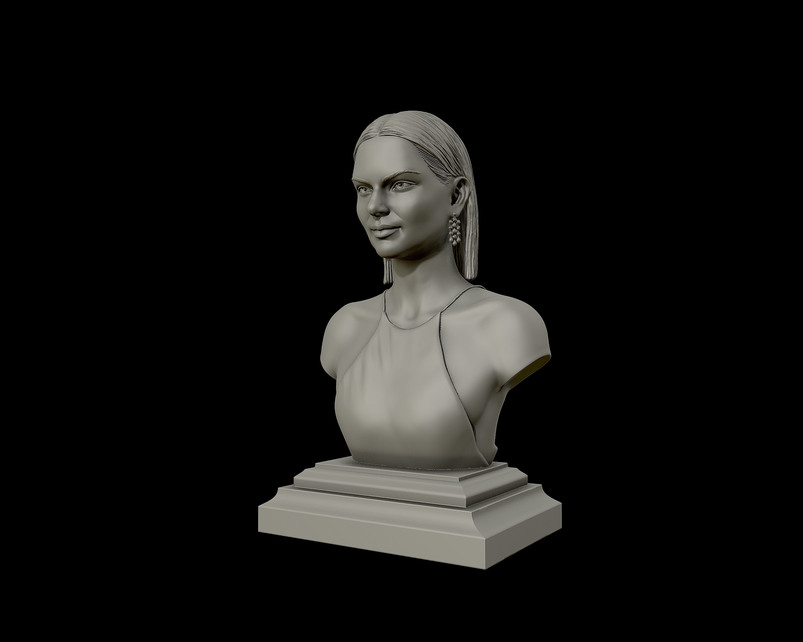 STL file Kendall Jenner 3D print model 🎨 (OBJ)・3D print design to ...