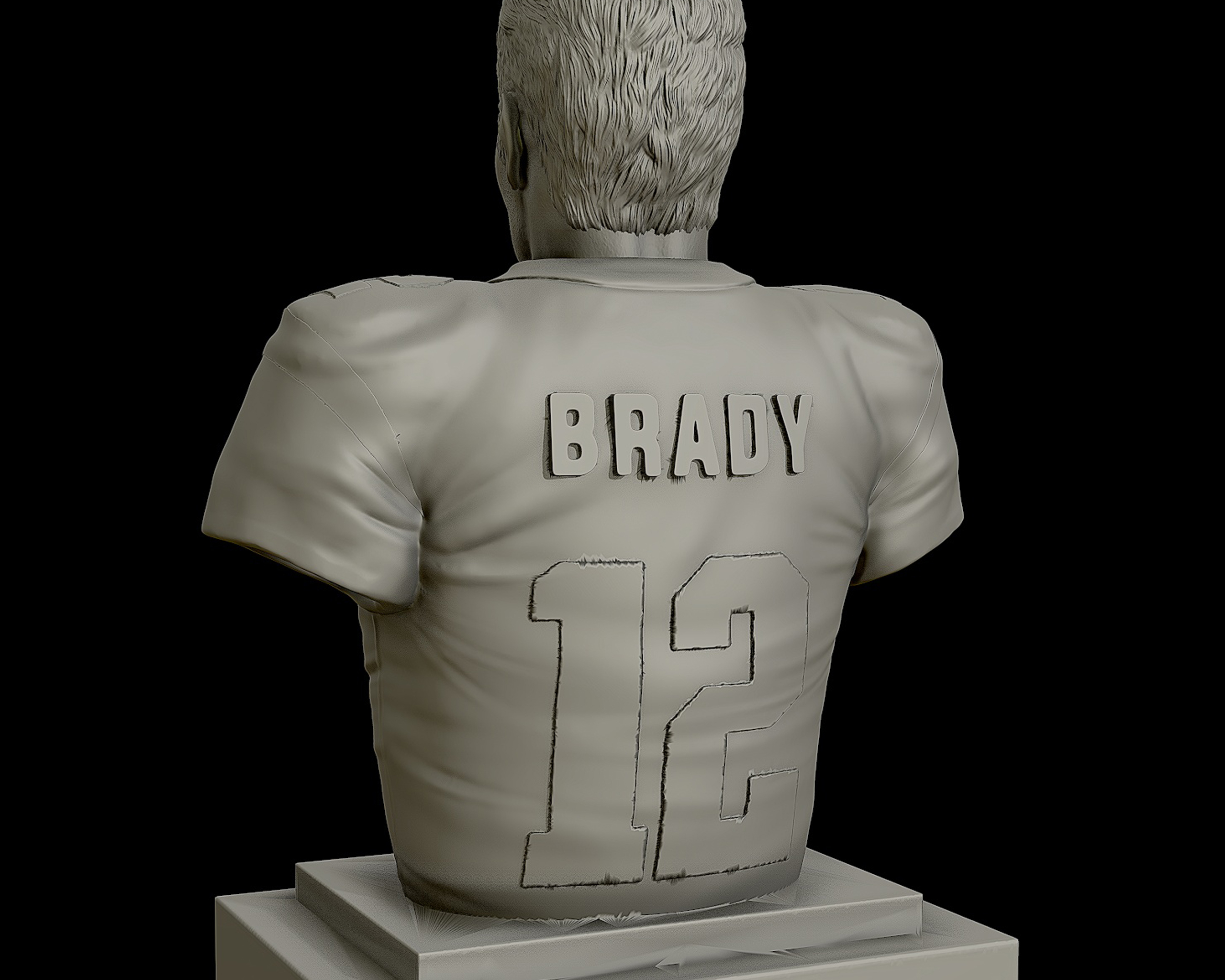 🇯🇪 Tom Brady with Tampa Bay Buccaneers Jersey 3D print model・ STL File ...