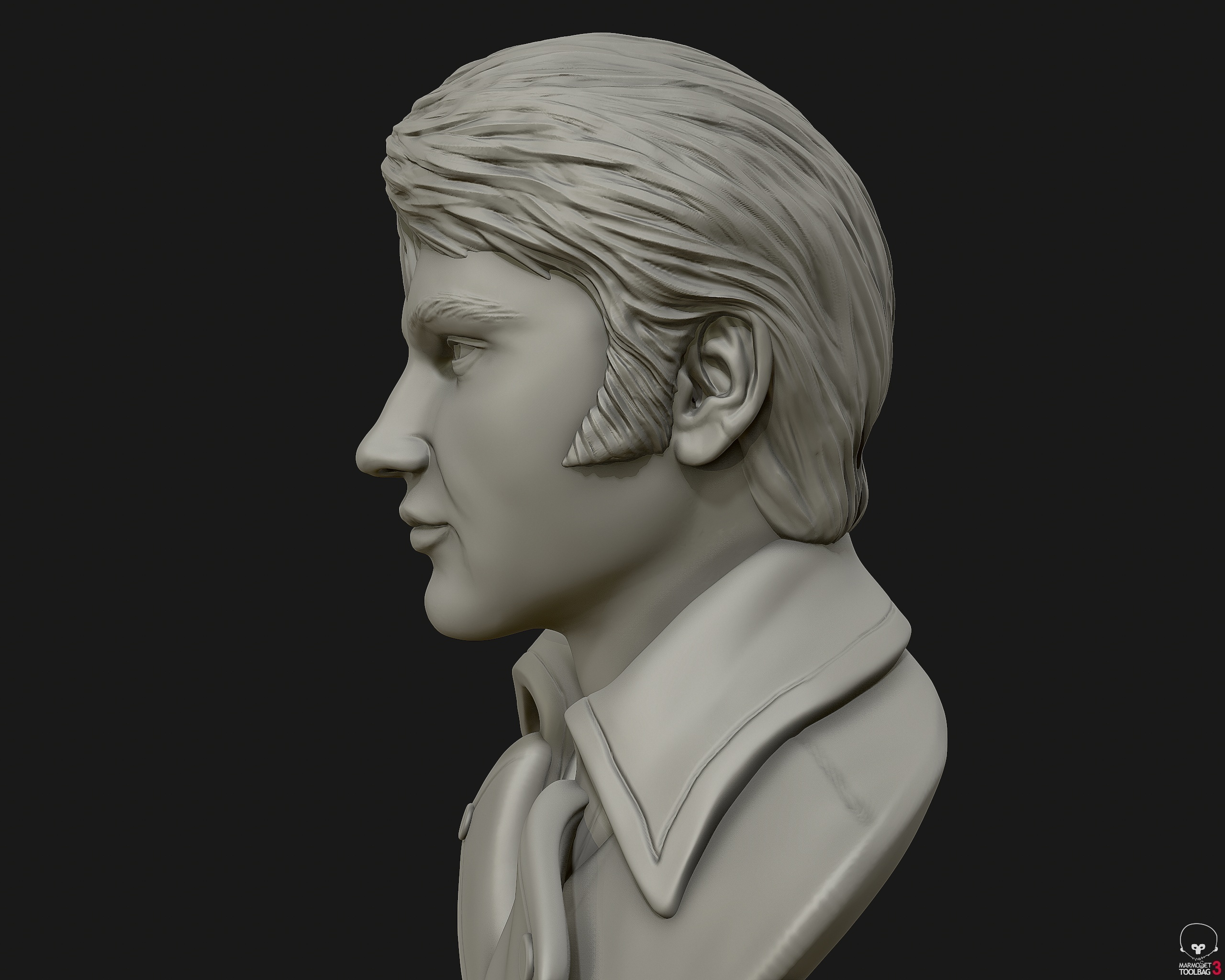 🗿 Elvis Presley sculpture Ready to Print 3D print model・ STL File for ...