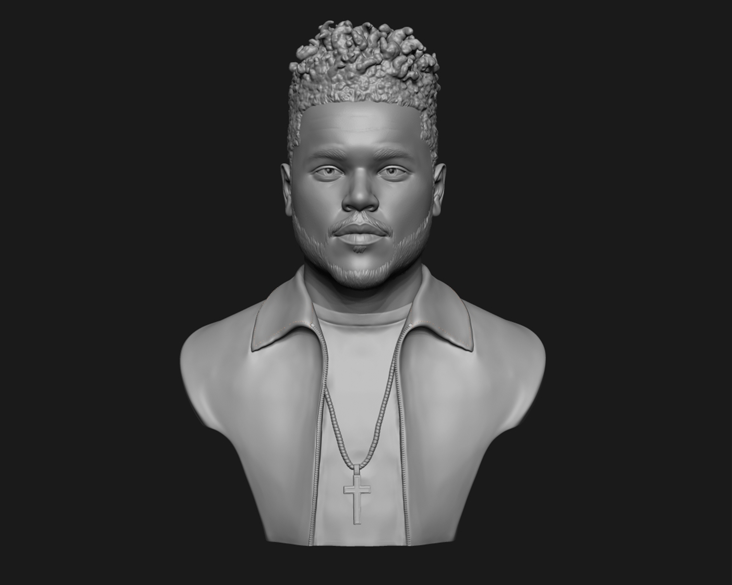 Archivo STL Modelo de impresión 3D de The Weeknd 👫 (OBJ)・Plan de ...