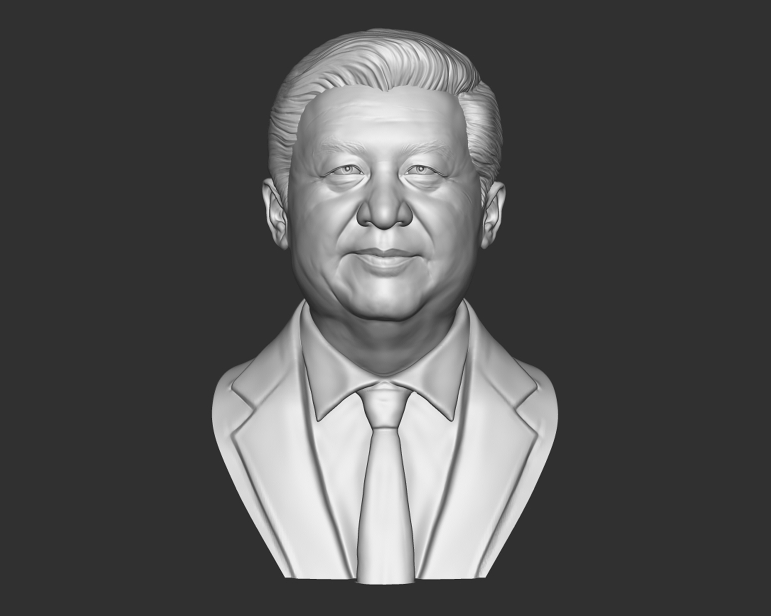 Файл STL Xi Jinping 3D Portrait Sculpture 🗿 (OBJ)・3D-печатный дизайн ...