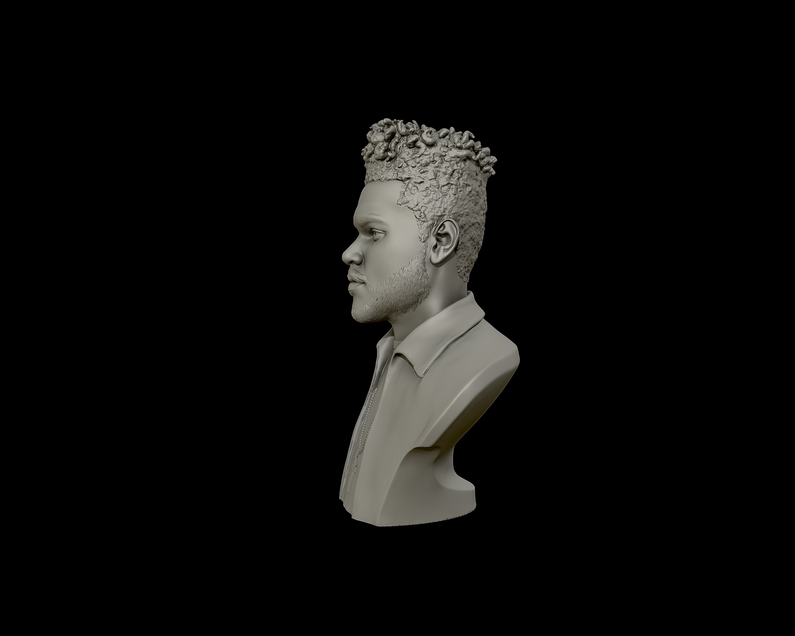 STL file The Weeknd 3D print model 🗿 (OBJ)・3D printer design to ...
