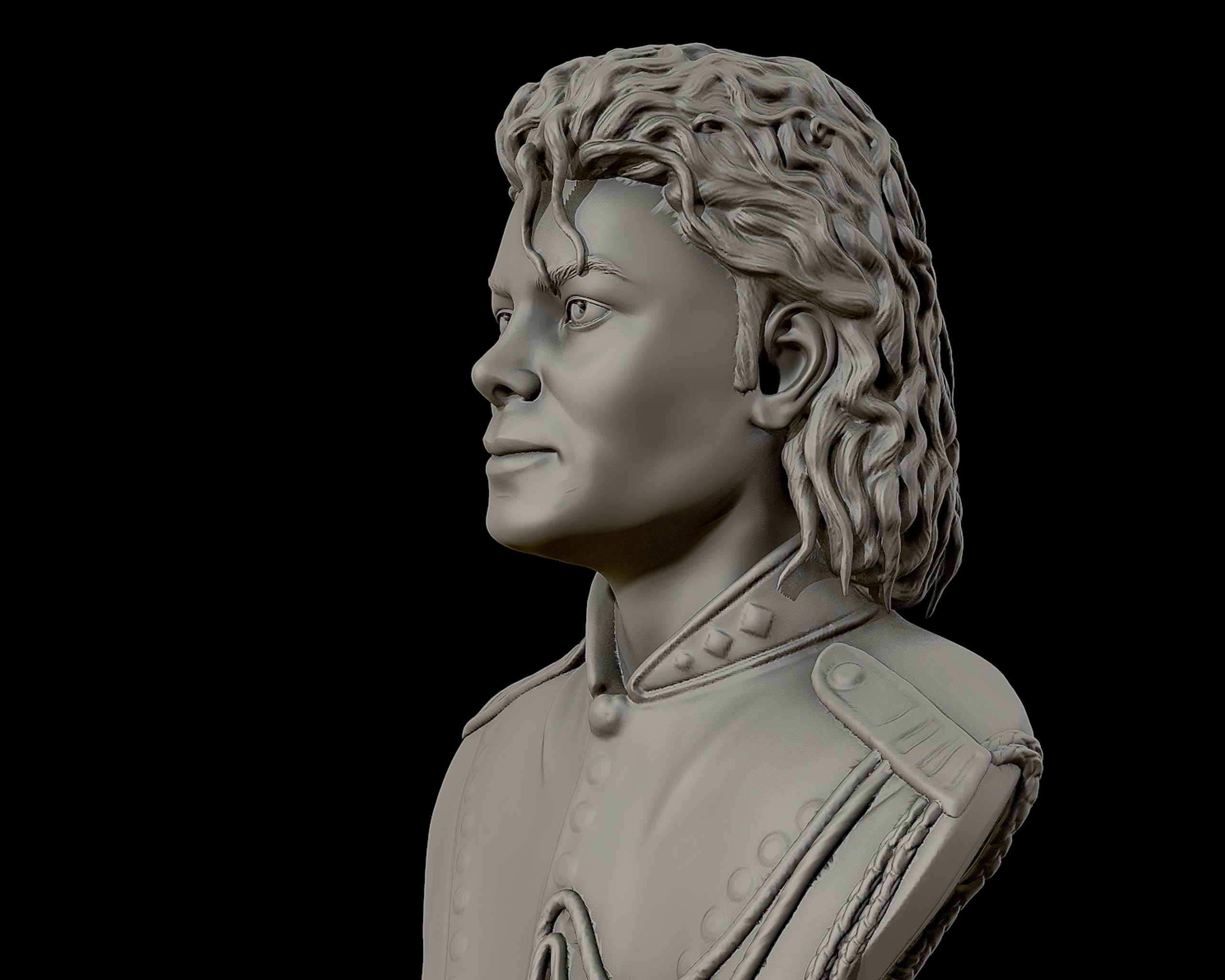 STL file Michael Jackson 3D print model 🗿 (OBJ)・3D printer design to ...