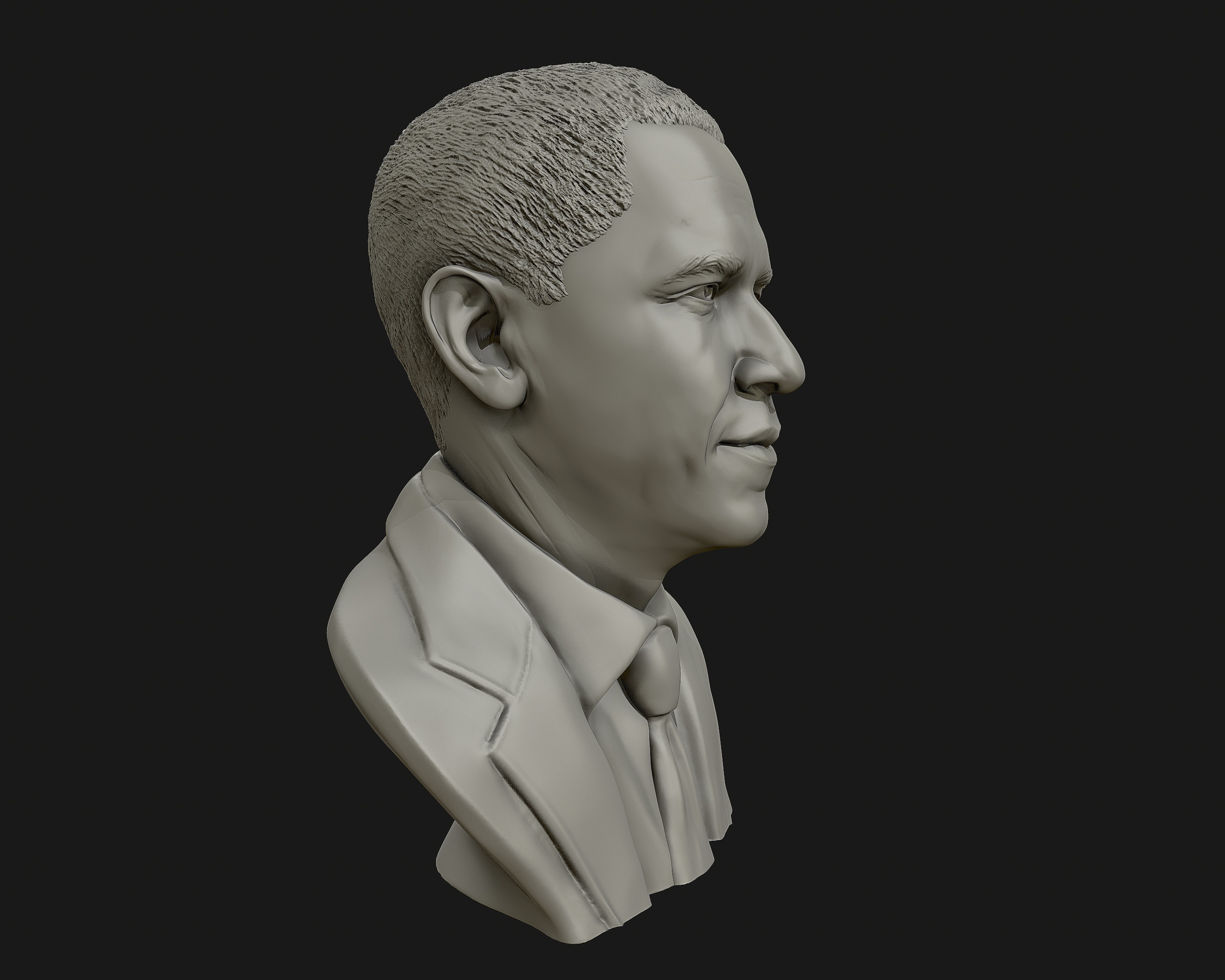 👤 Barack Obama Bust ready to 3D print・ STL File for ・Cults