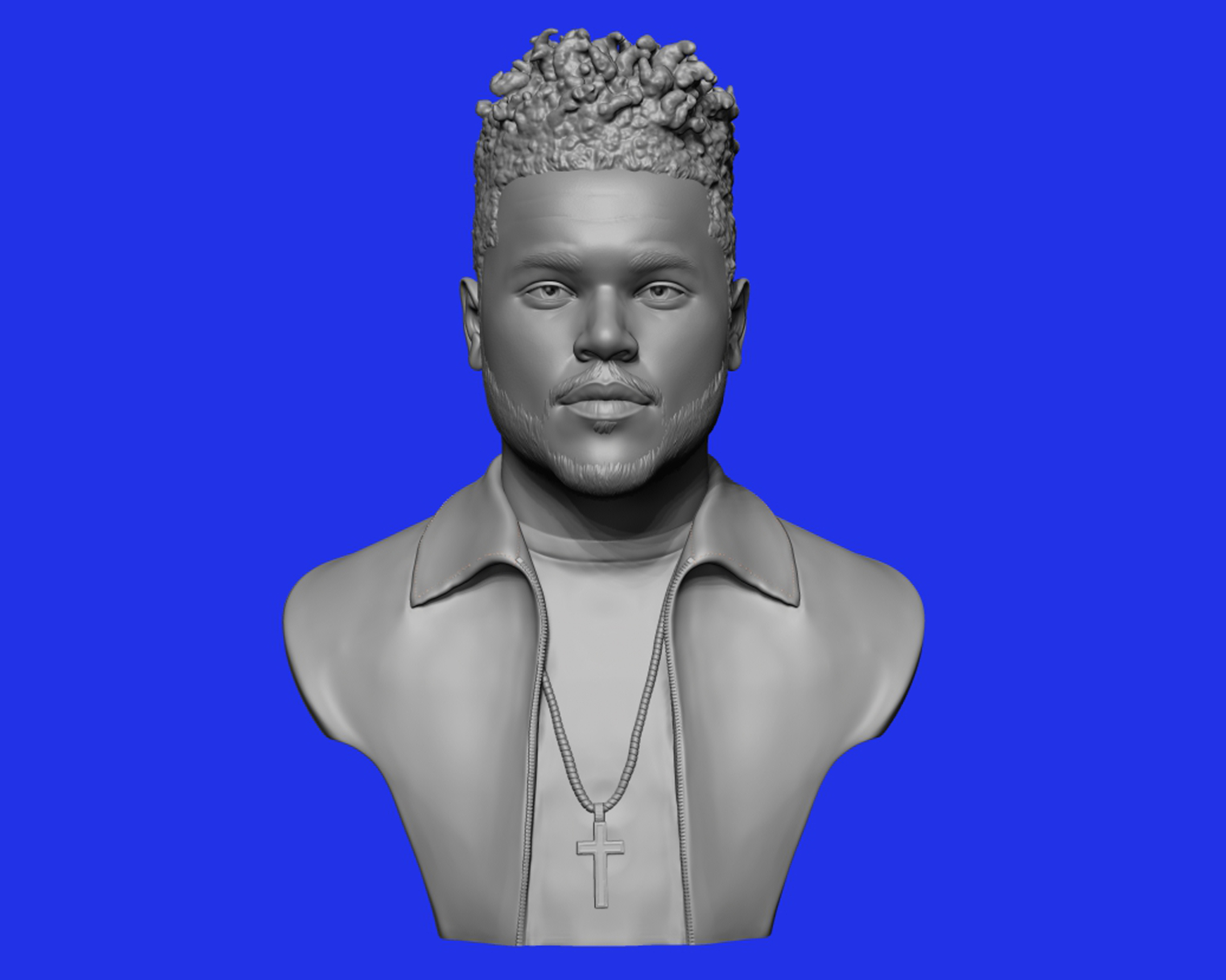 Archivo STL Modelo de impresión 3D de The Weeknd 🗿 (OBJ)・Plan de ...