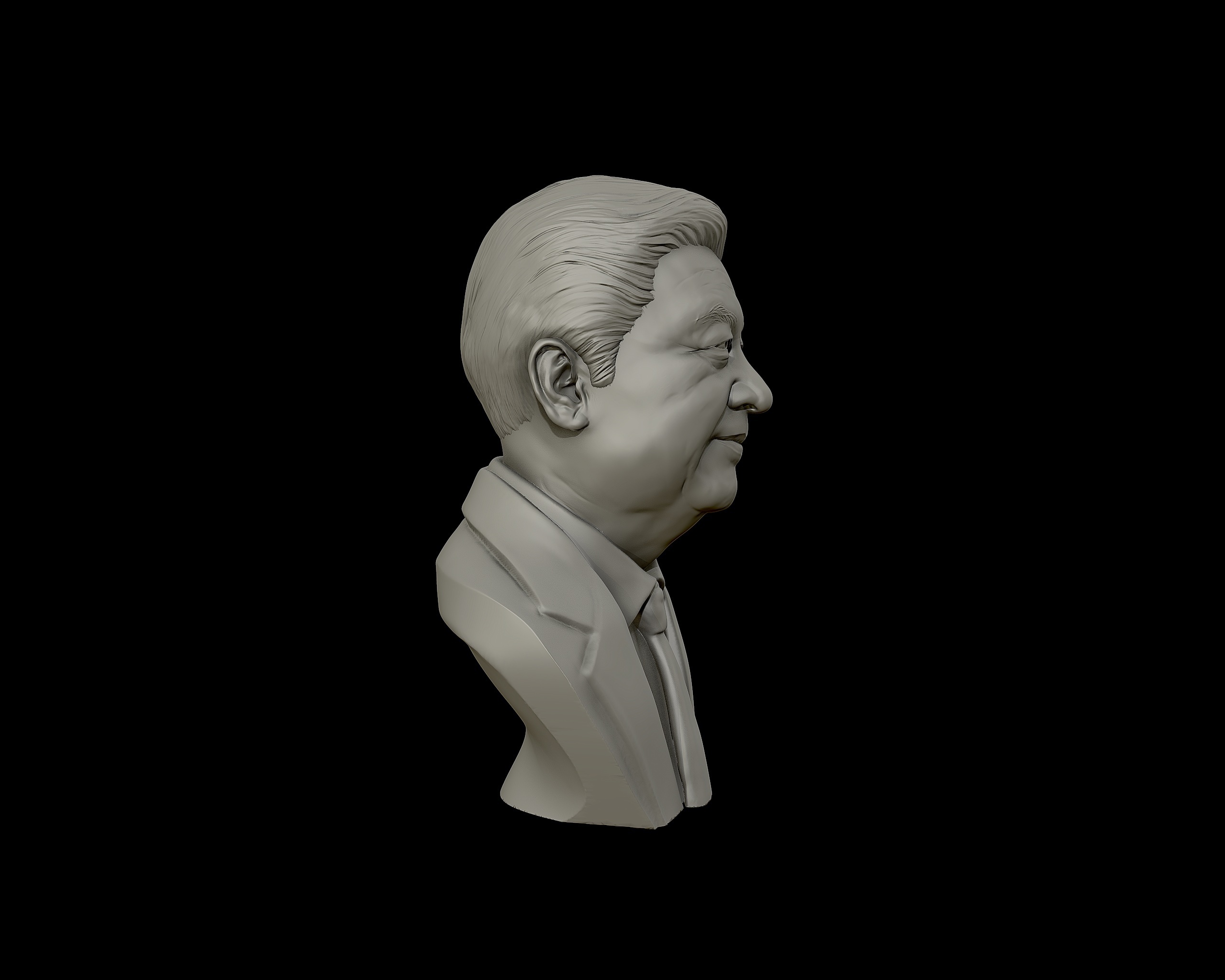 Файл STL Xi Jinping 3D Portrait Sculpture 🗿 (OBJ)・3D-печатный дизайн ...