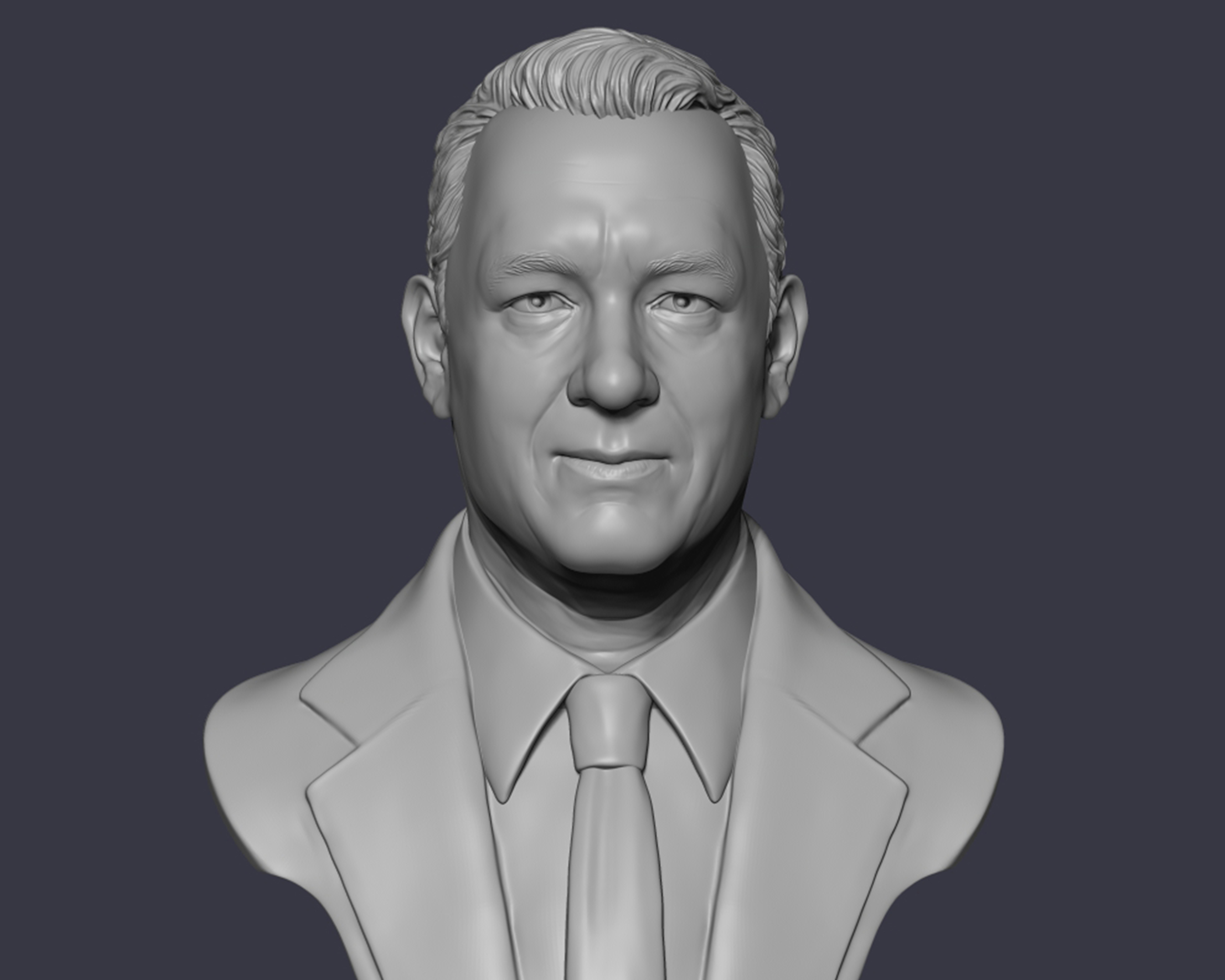 STL file Tom Hanks 3D print model 🗿 (OBJ)・3D printing design to ...