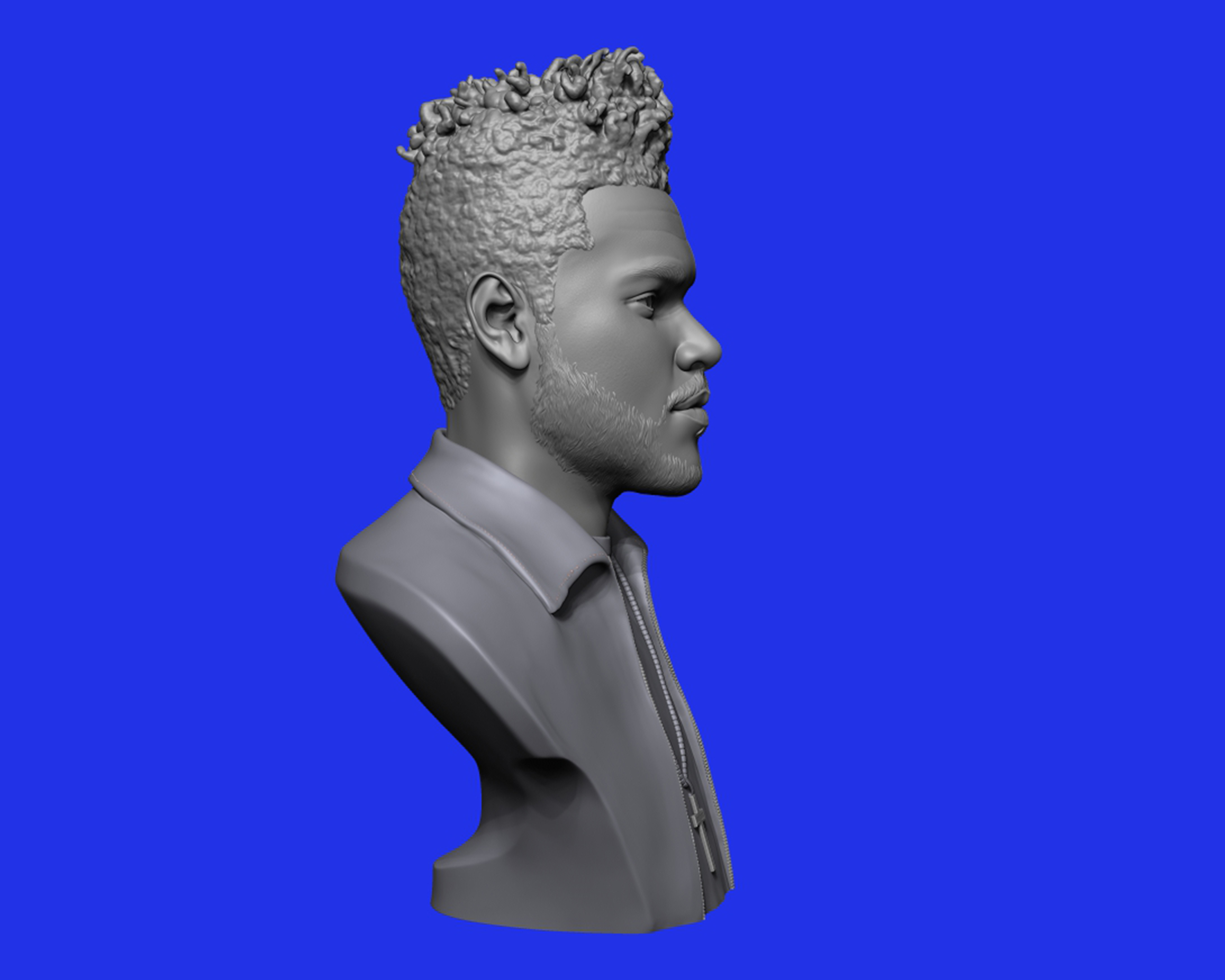 STL file The Weeknd 3D print model 🗿 (OBJ)・3D printer design to ...
