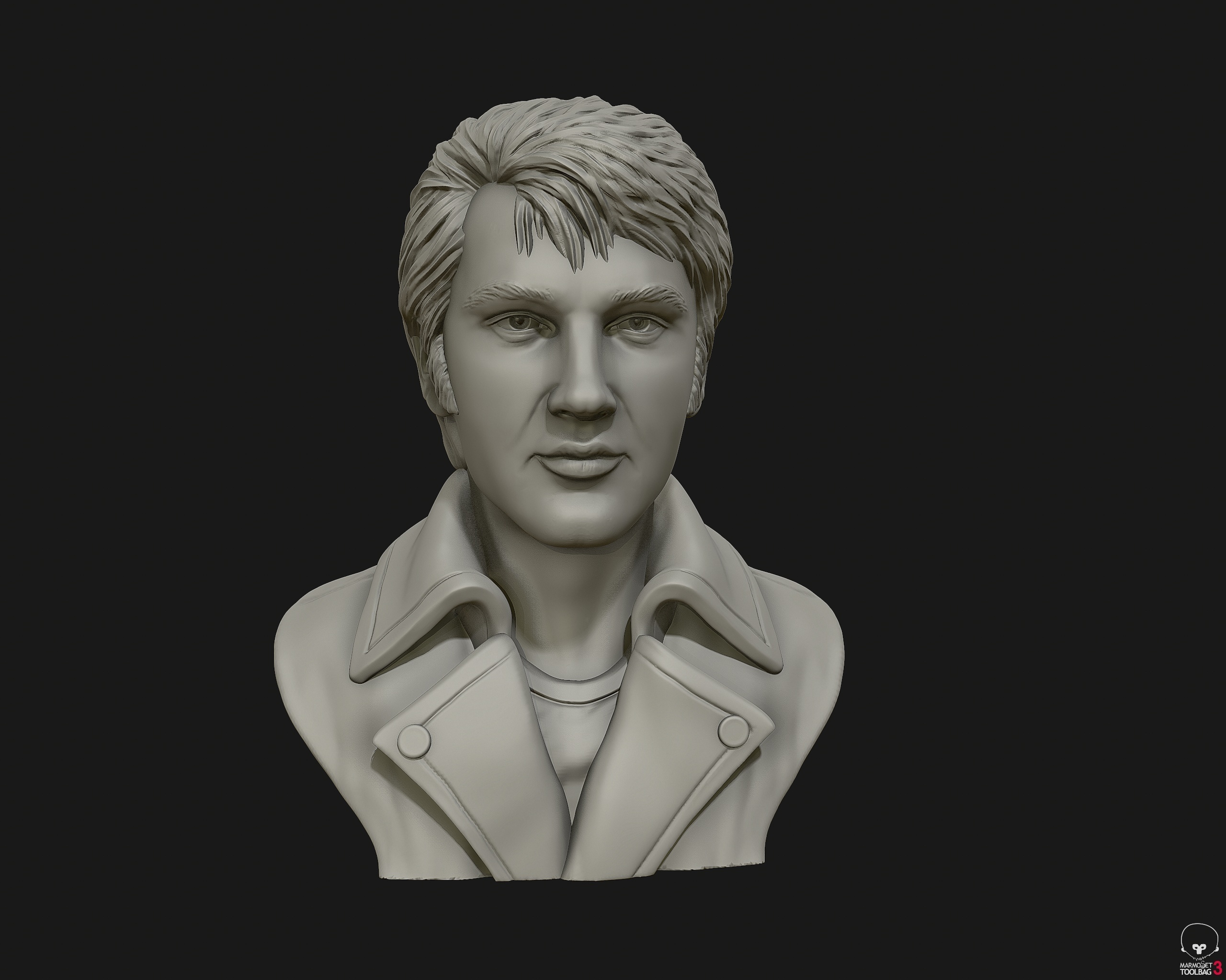 🗿 Elvis Presley sculpture Ready to Print 3D print model・ STL File for ...