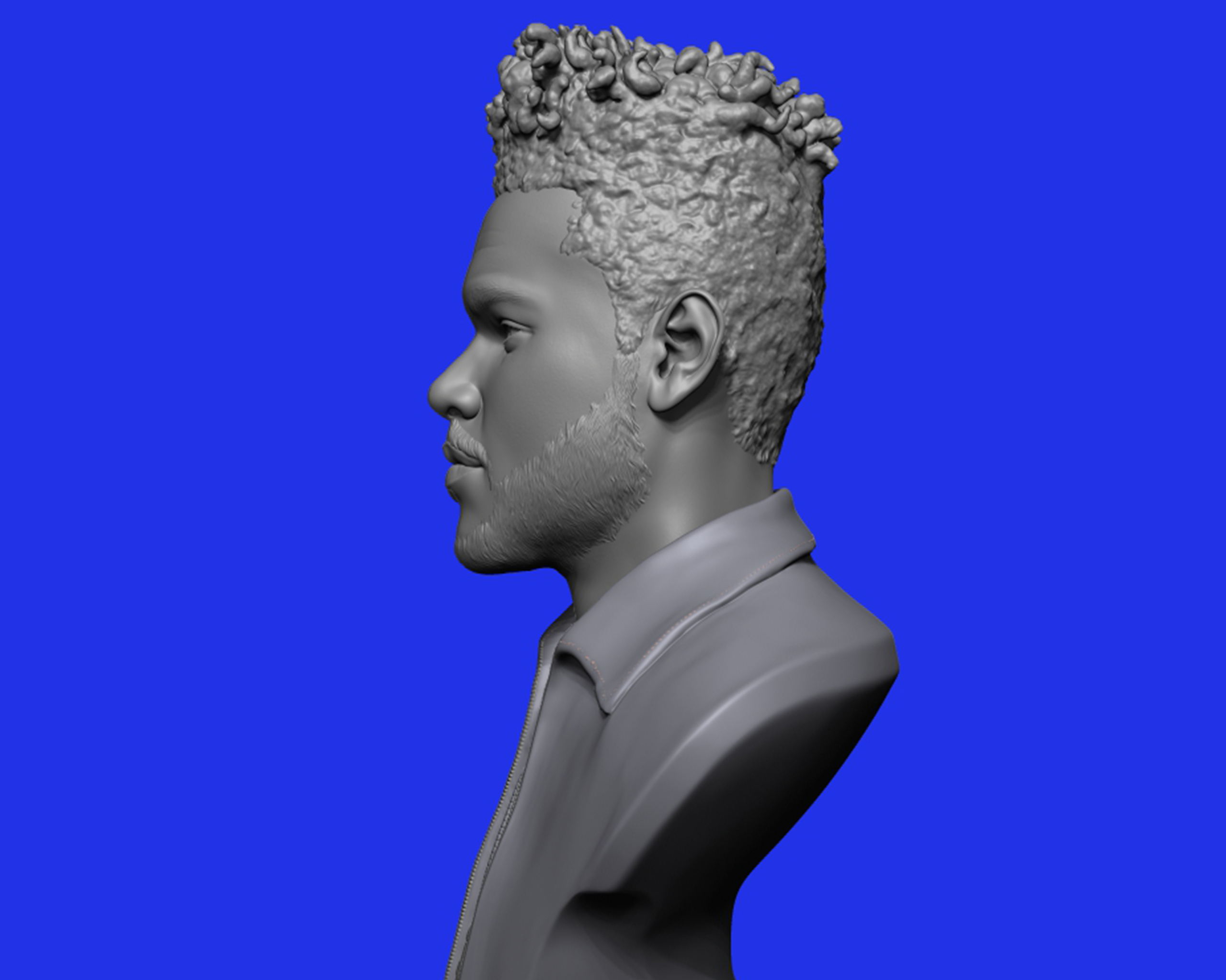 STL file The Weeknd 3D print model 🗿 (OBJ)・3D printer design to ...
