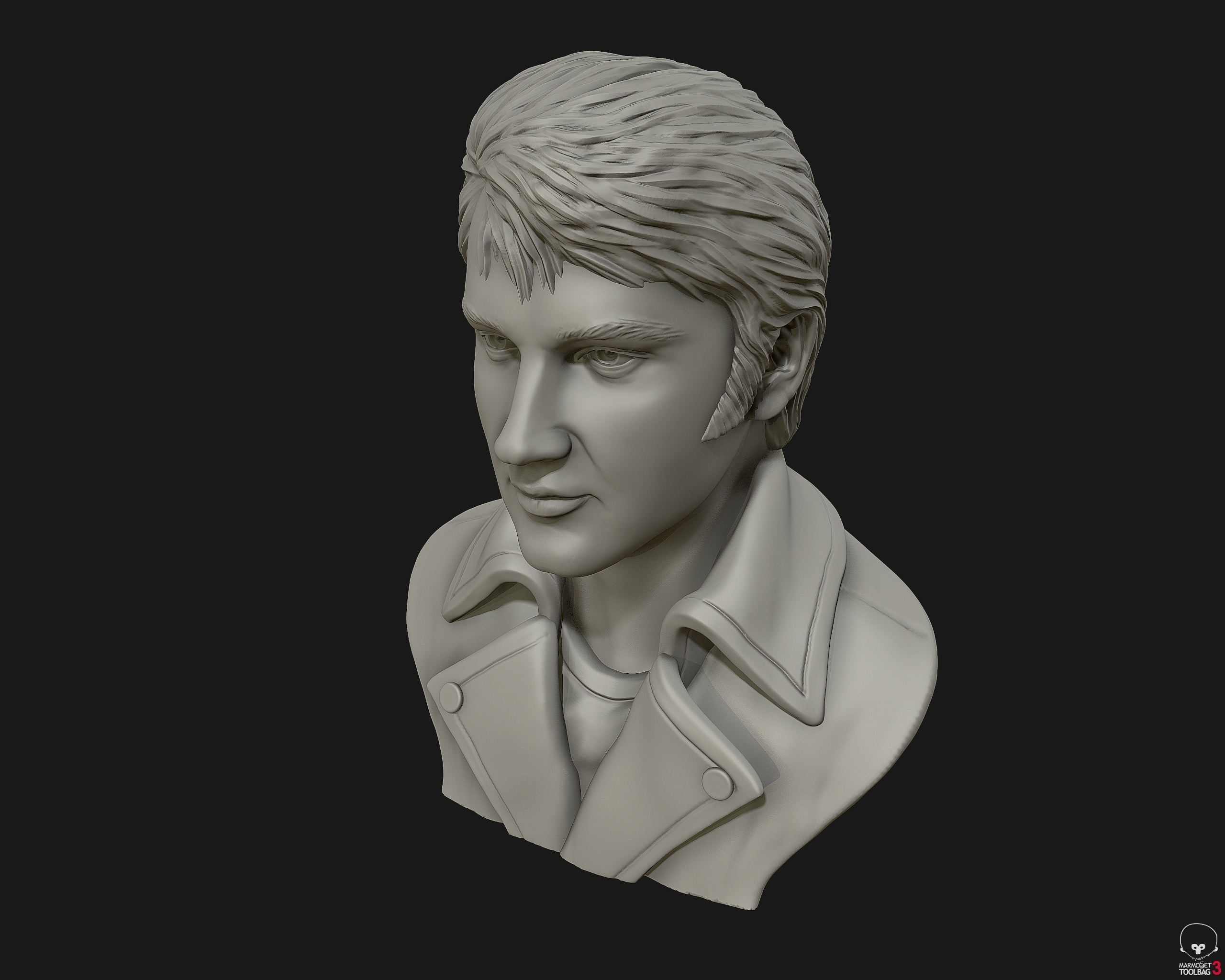 🗿 Elvis Presley sculpture Ready to Print 3D print model・ STL File for ...