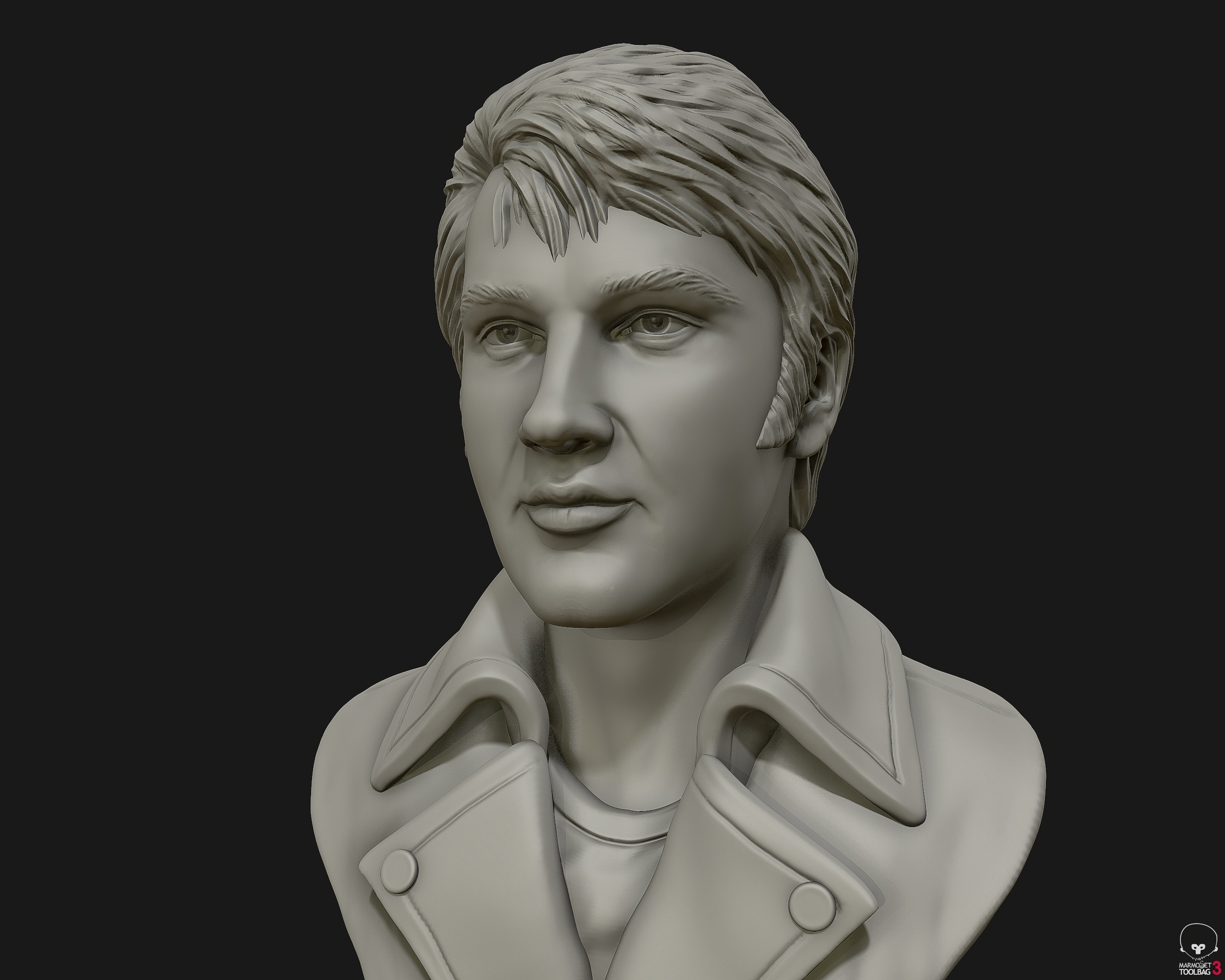 🗿 Elvis Presley sculpture Ready to Print 3D print model・ STL File for ...