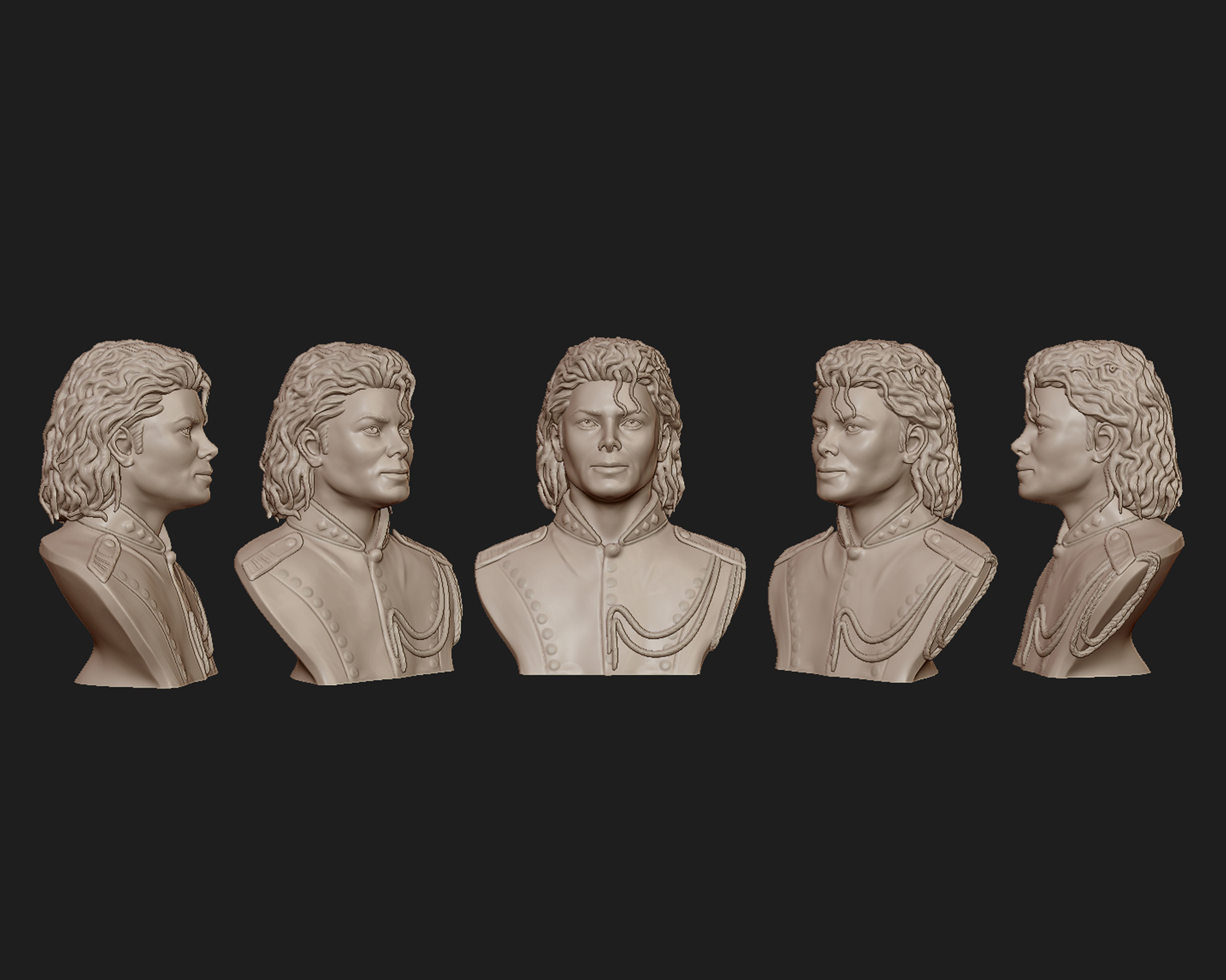 STL file Michael Jackson 3D print model 🗿 (OBJ)・3D printer design to ...